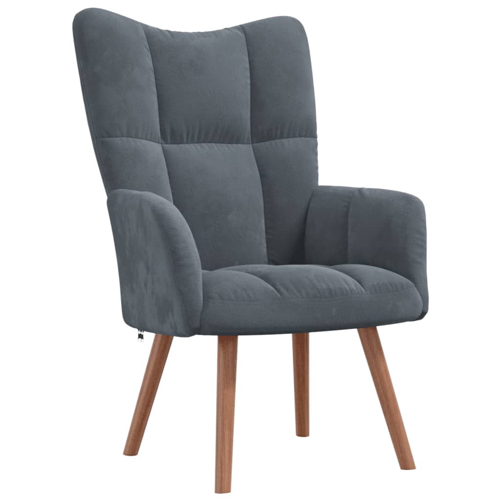 Chaise de relaxation | Fauteuil de relaxation | Chaise de Salon Gris ...