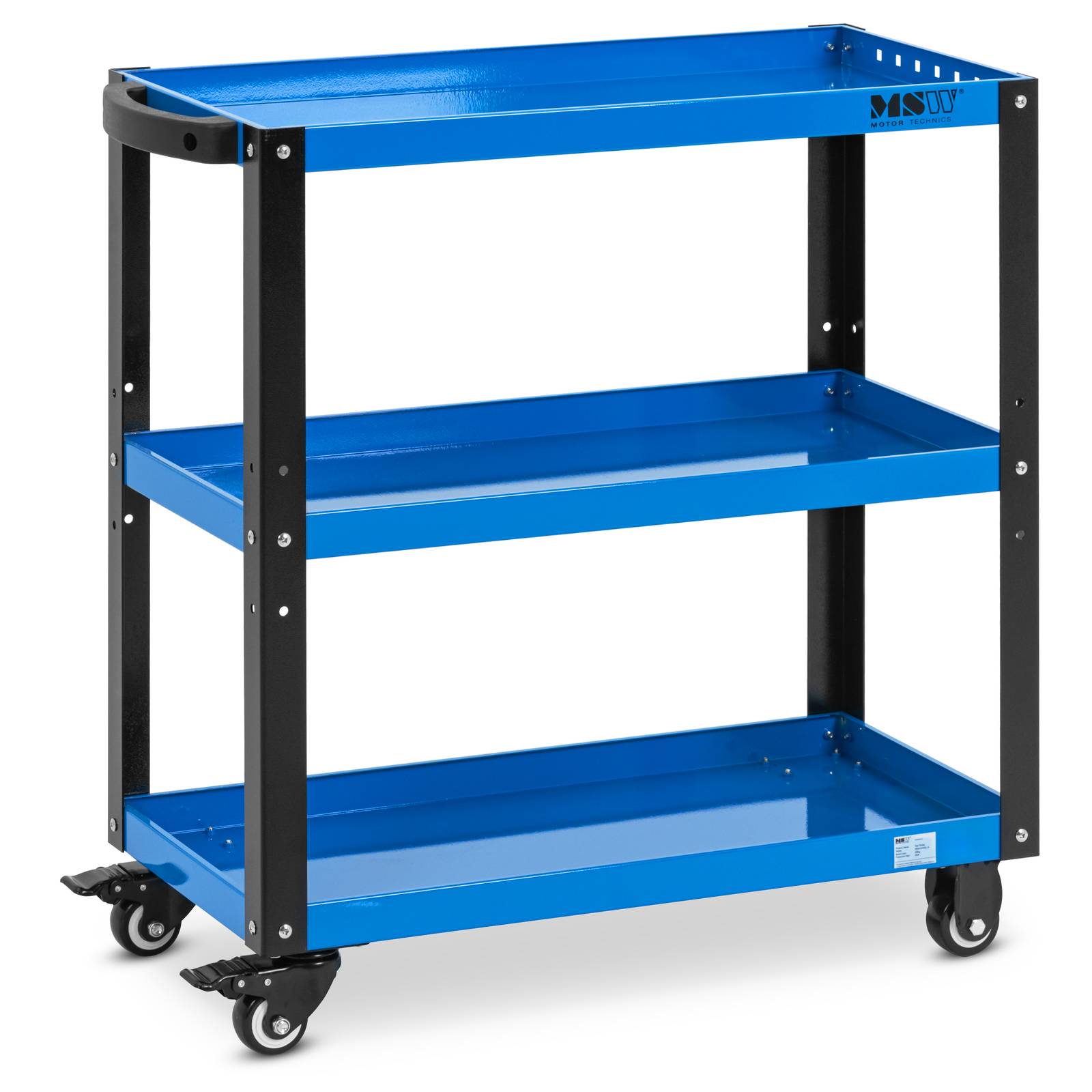 Carrello porta attrezzi da officina - Acciaio - Fino a 500 kg - Con ...