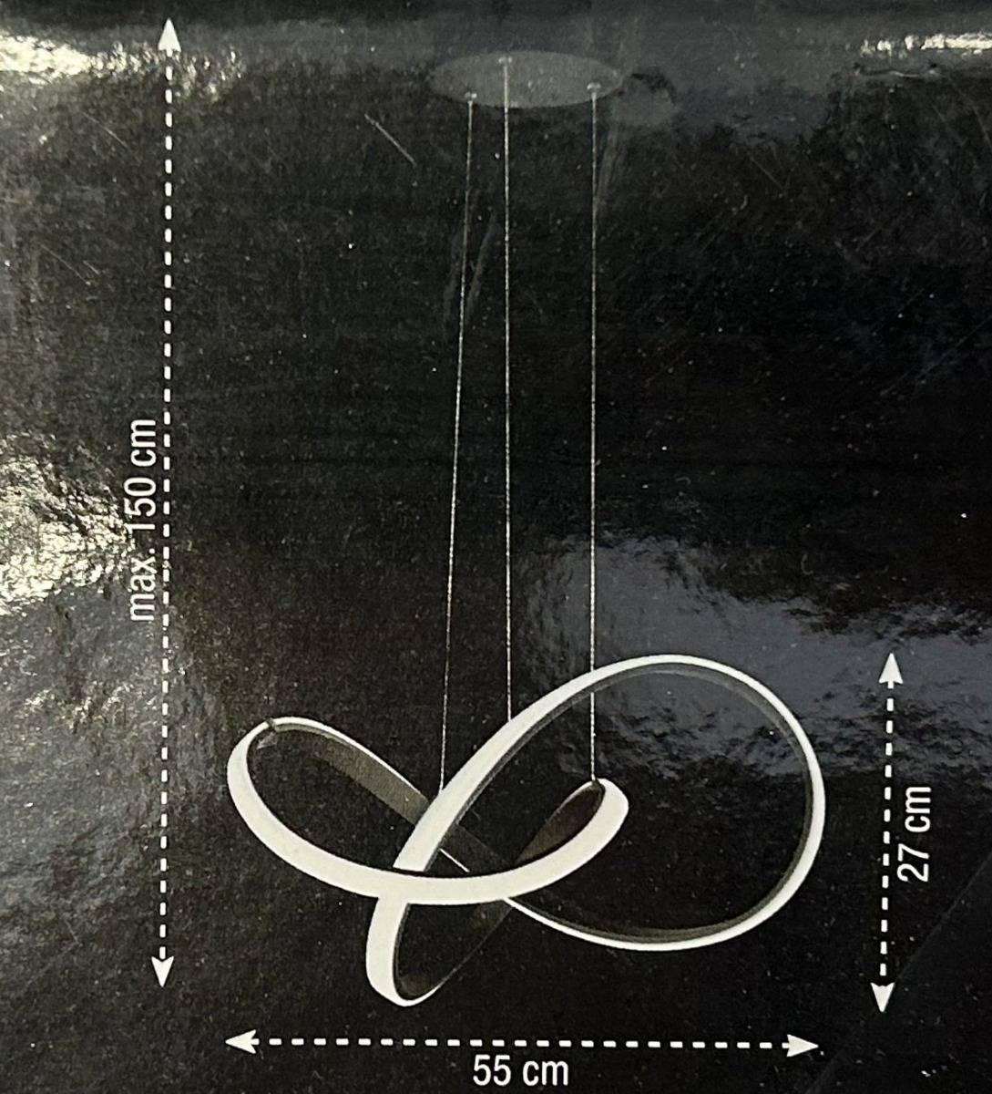 WOFI - LAMPADARIO A SOSPENSIONE INDIGO NERO 49W LED | Leroy Merlin