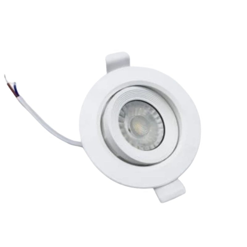 Spot LED Encastrable 5W 30° Orientable - Blanc Neutre 4000K - 5500K - SILAMP | Bricoman