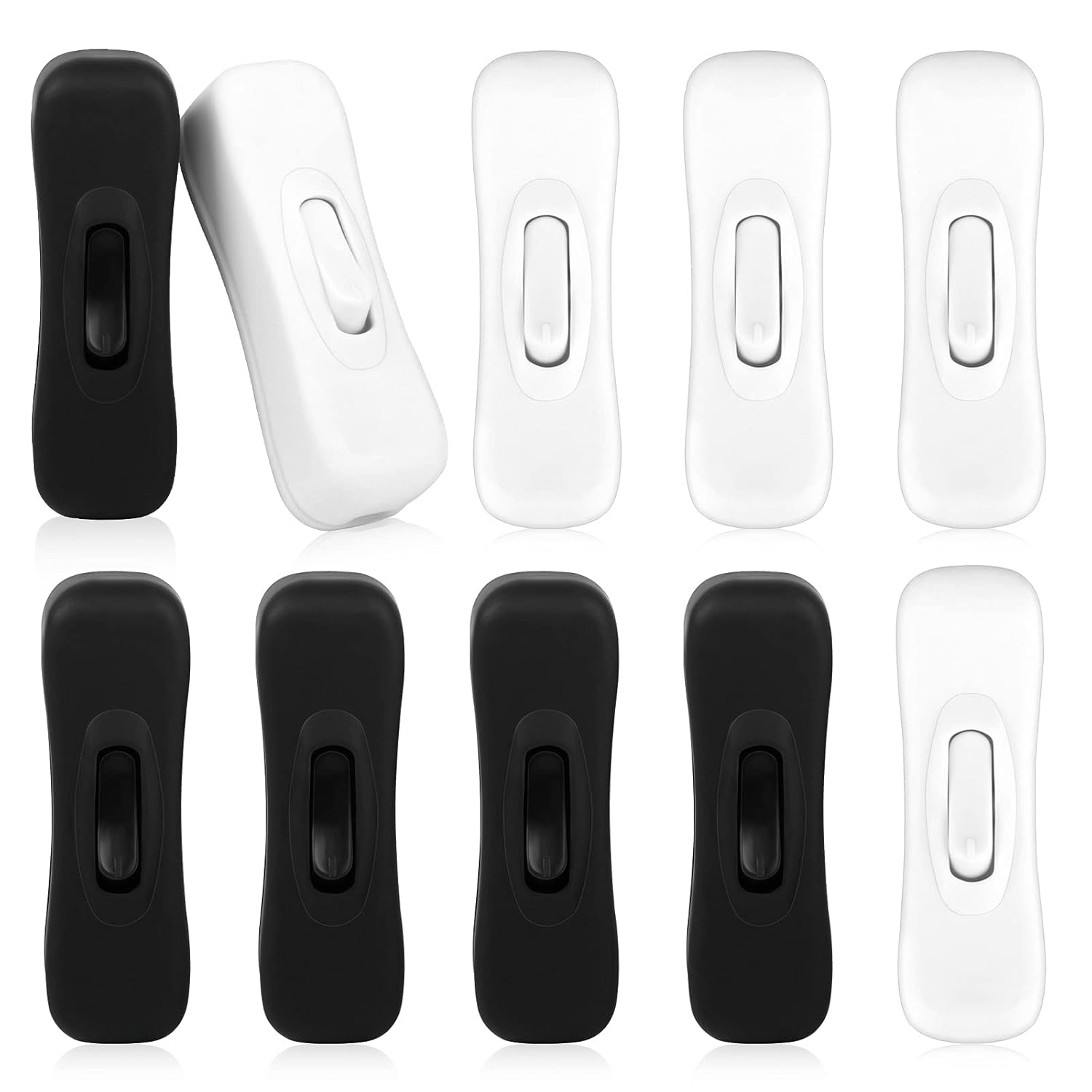 Lot de 10 interrupteurs intermédiaires, interrupteurs d'éclairage et ...