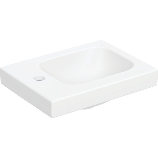 Geberit iCon Light lave-mains, 38 cm x 28 cm, avec trou de robinetterie ...