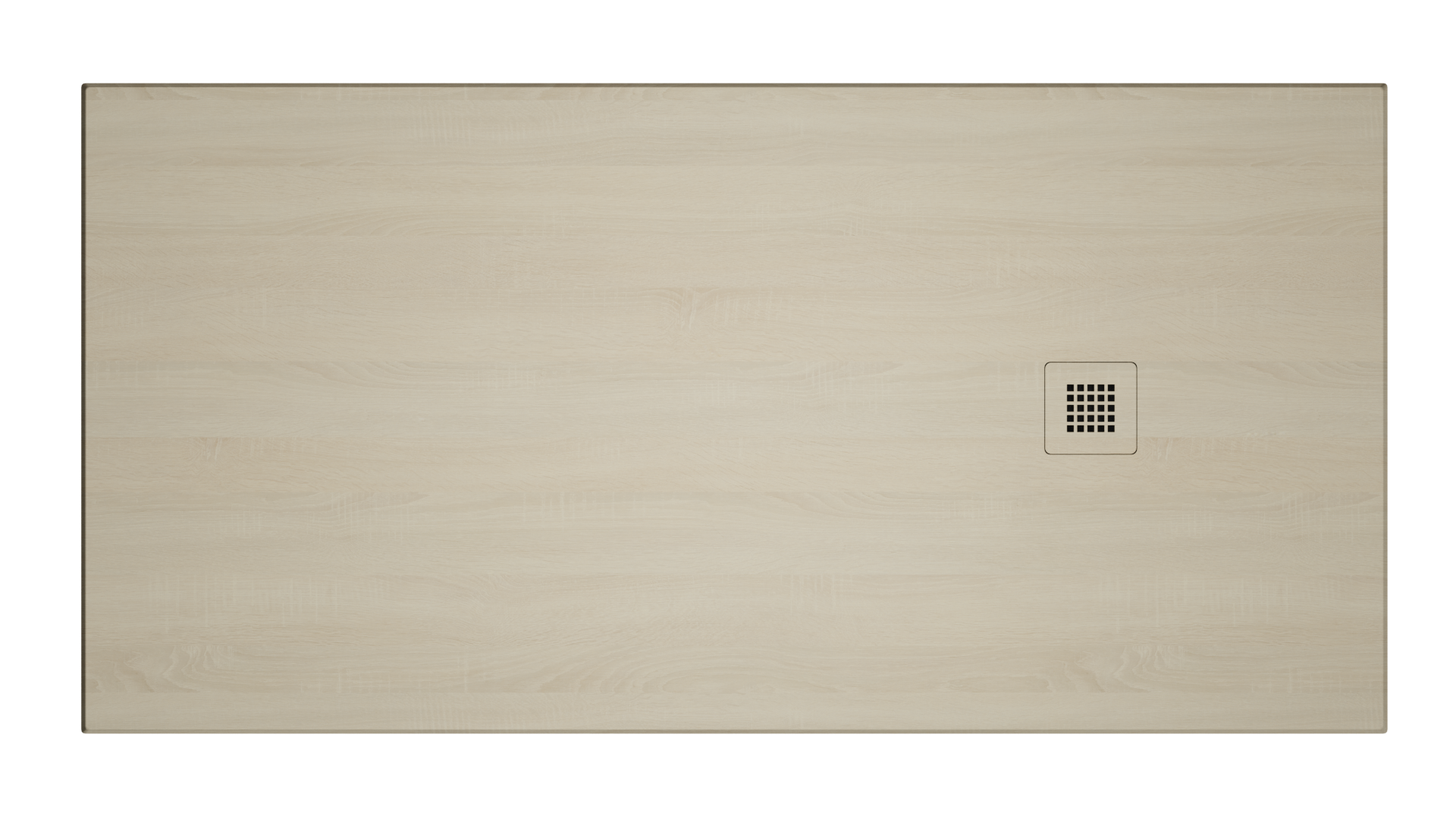 RECEVEUR DE DOUCHE EN RÉSINE LM SLATE PREMIUM - 150x70 - Couleur Wood ...