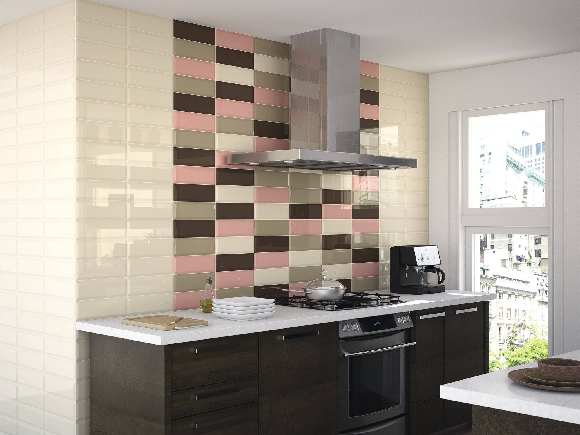 Faïence Mur Style Métro 10x30 Couleurs Neutres LOFT- CRÈME - 10 x 30 ...
