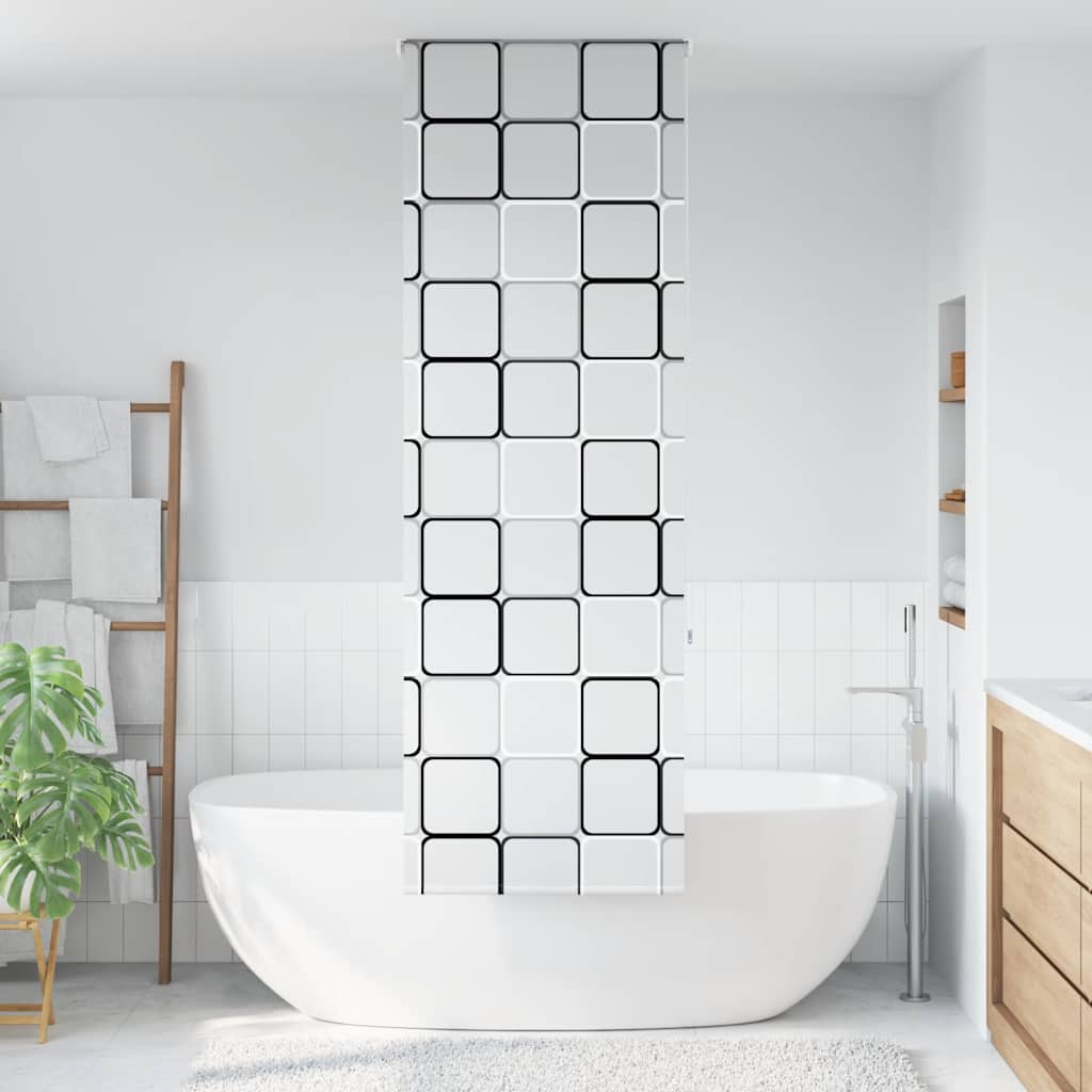 Store enrouleur | Store à rouleau de douche 80x240 cm largeur du tissu ...