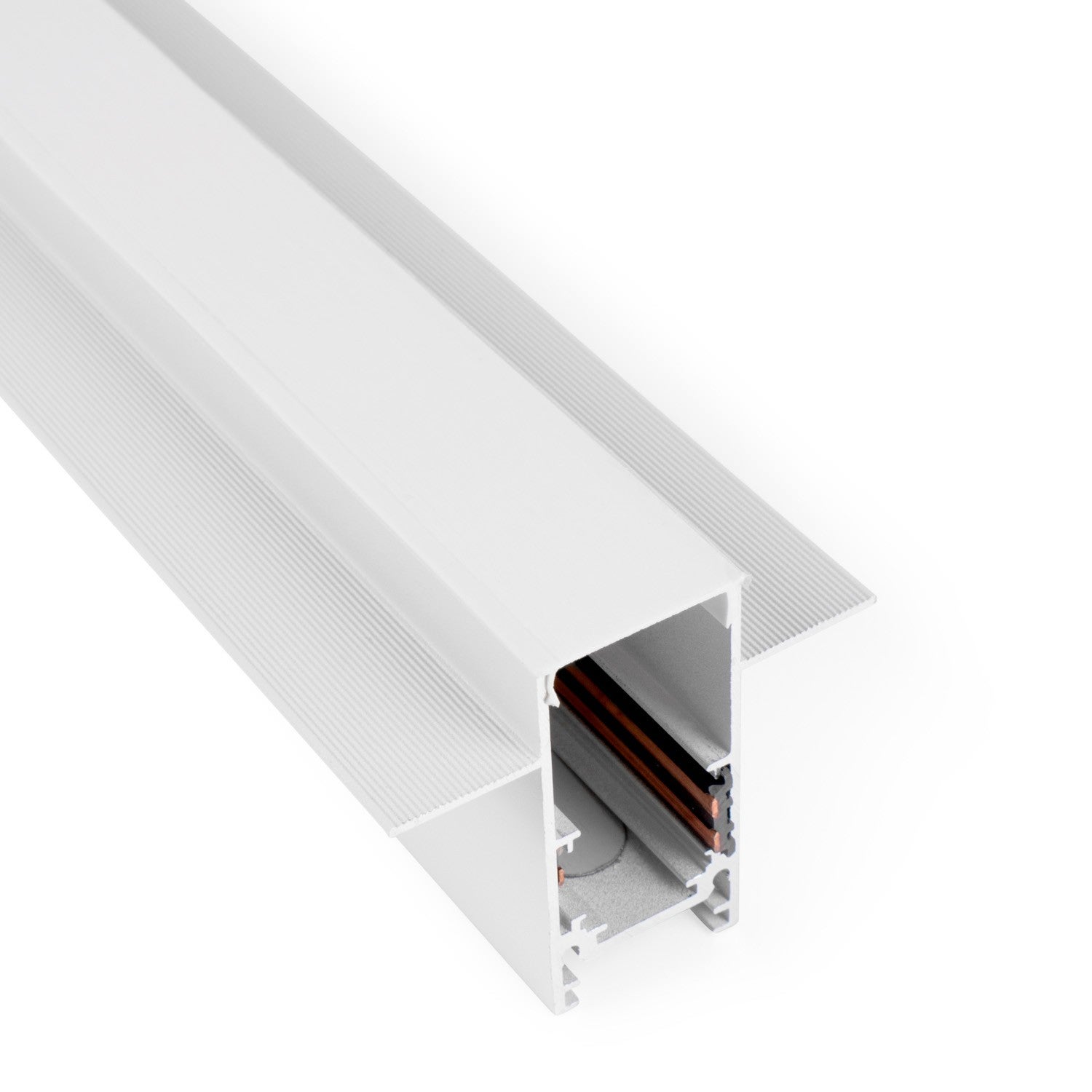 Rail magnétique encastré 20mm 48V 1 mètre | Leroy Merlin