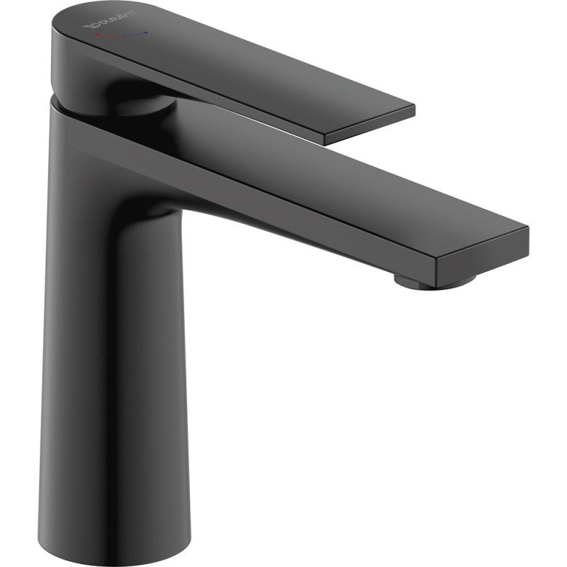 Mitigeur lavabo taille M DURAVIT Tulum Freshstart noir mat sans tirette ...