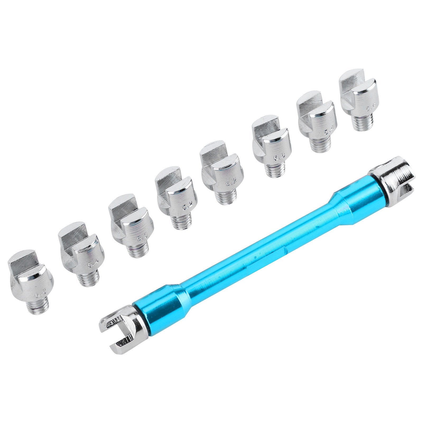 Moto Spoke clé CNC clé kit 5.0 - 6.8 Length 93mm/3.7in pour Most ...