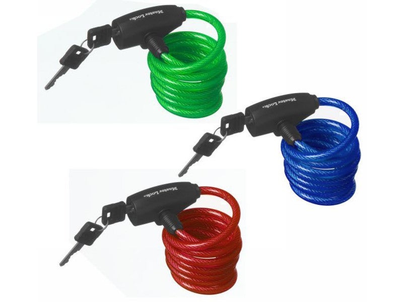 Juego De 3 Cables Antirrobo, L.1.8 MX Diam.8 Mm | Leroy Merlin