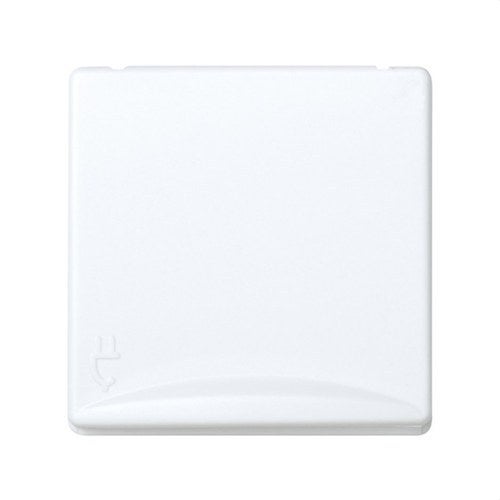 Base Enchufe SIMON 27 2P+TT Schuko Con Tapa Blanco Nieve | Leroy Merlin