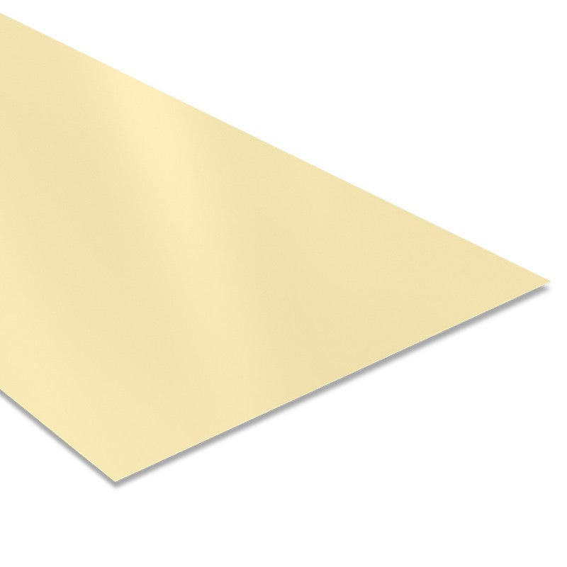 Tôle Plane 2000x1000 mm Acier 0.50 mm Laqué | Beige | RAL 1015 | Leroy ...