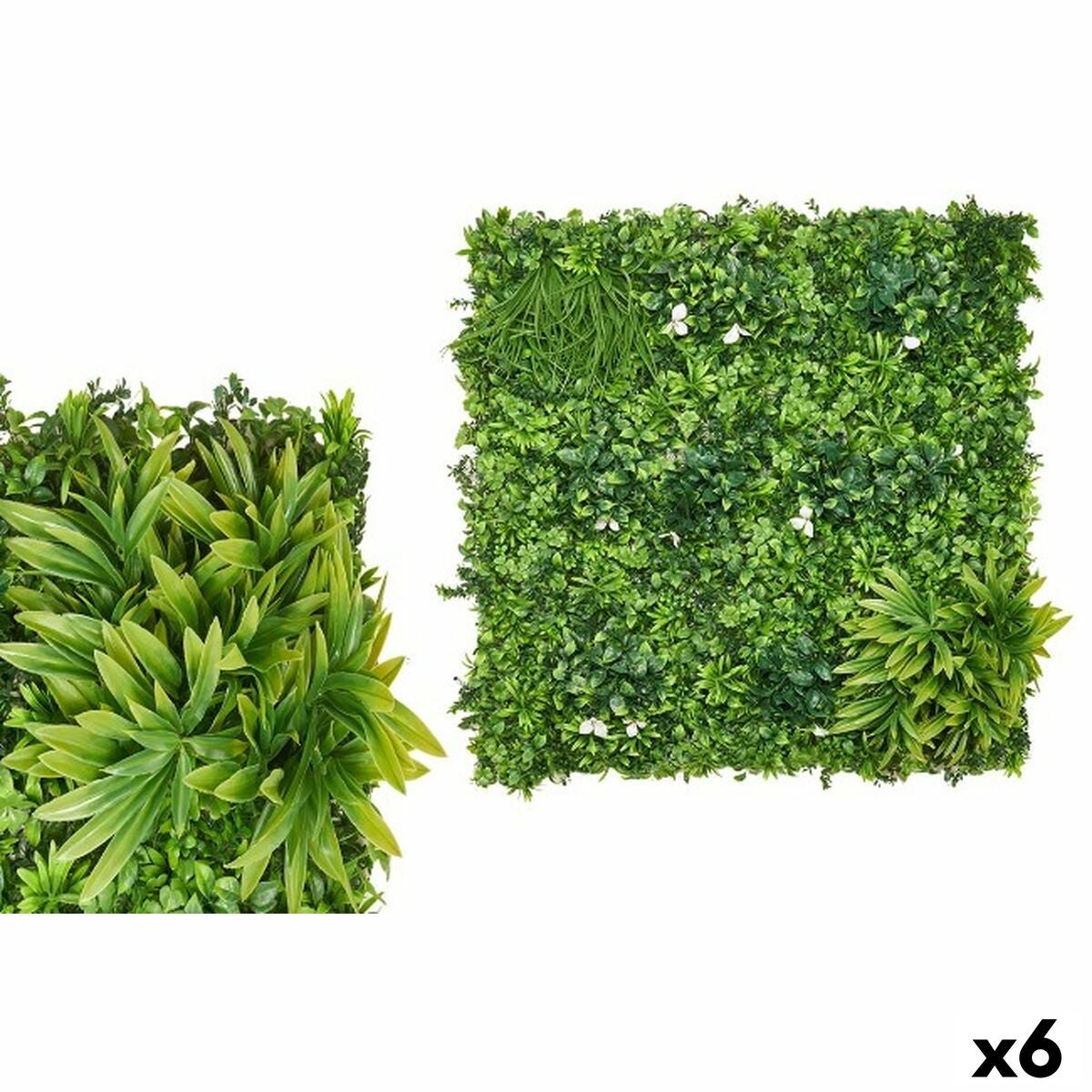 Kit de jardin vertical Plastique 100 x 8 x 100 cm (6 Unités) | Leroy Merlin