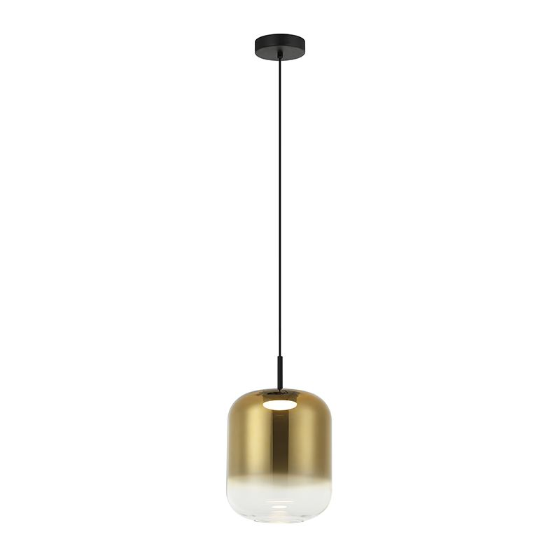 Suspension Luminaire LED D230 12W Doré Zambelis 23215 - Blanc chaud ...