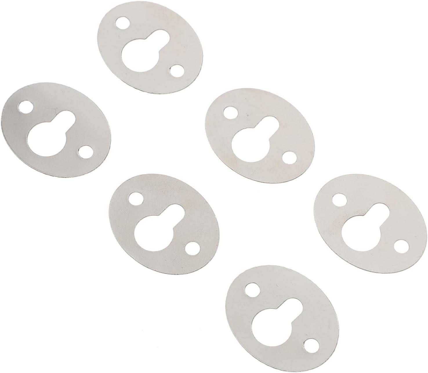 15 pièces Keyhole Brackets Oval Shape Picture Frame Hangers Strong ...
