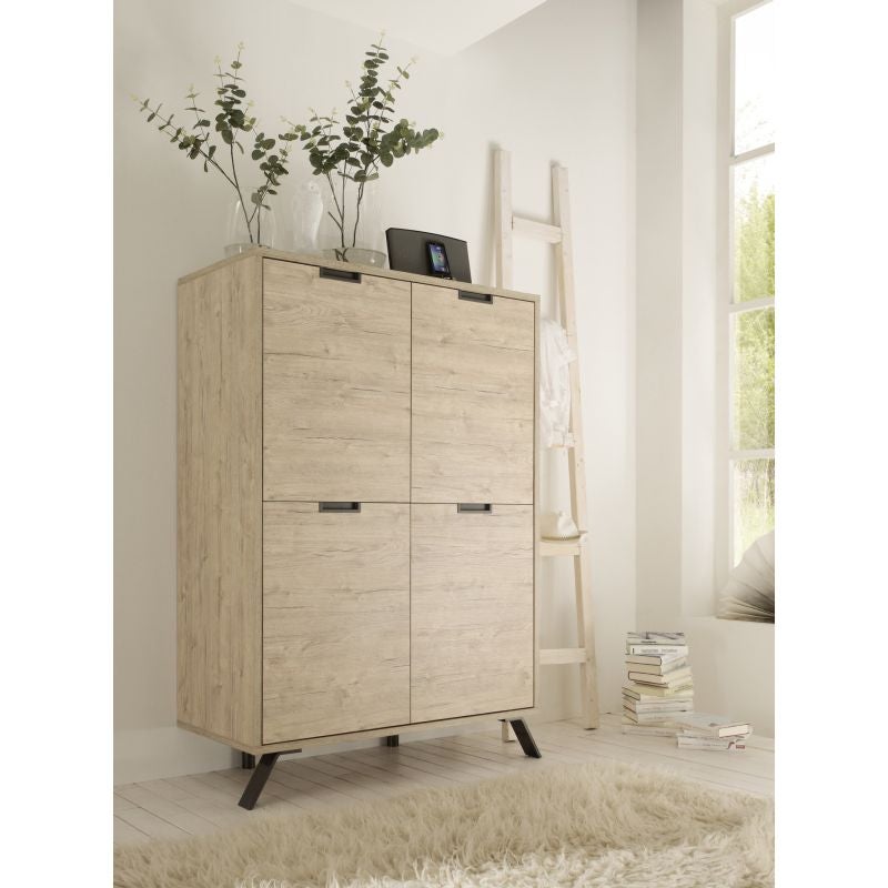 Buffet alto 4 porte L106 cm - Palma | Leroy Merlin