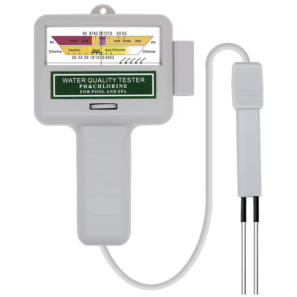 Medidor de calidad del agua de piscina, medidor de pH, medidor de cloro ...