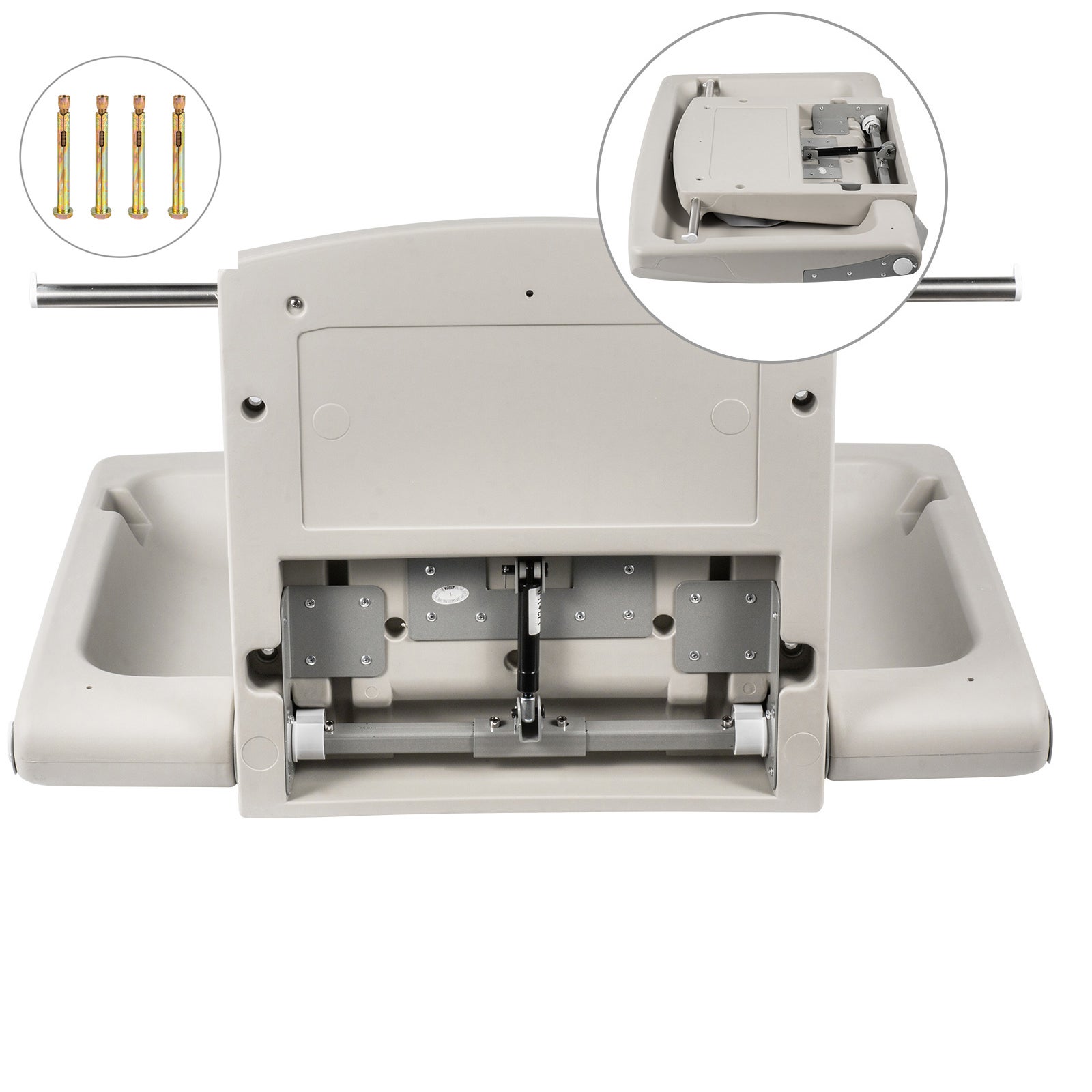 Table à langer murale SucceBuy station verticale rabattable pour bébé ...