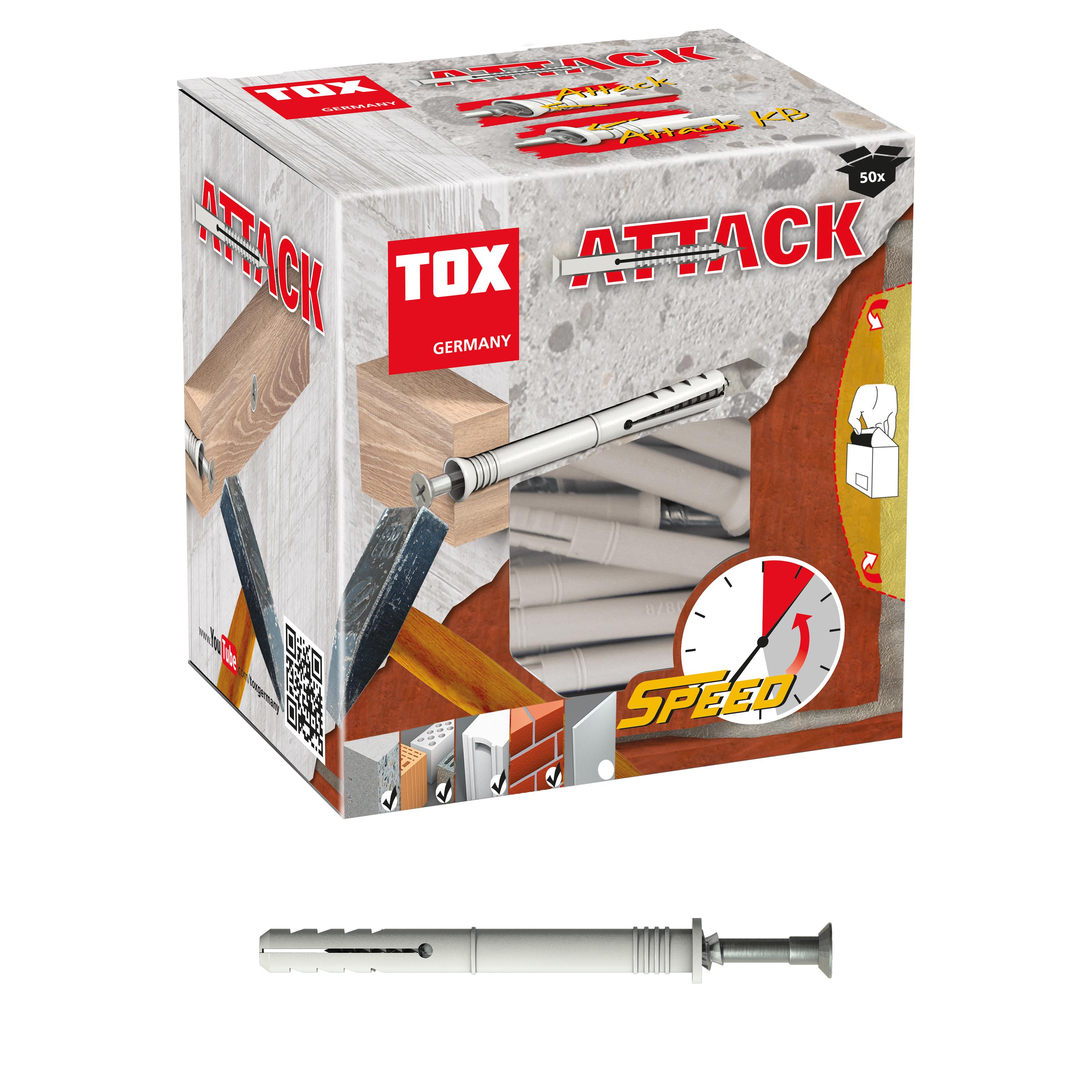 Taco clavo LSN-ZK ATTACK (Pack de 50 uds.) - 6/35 | Leroy Merlin