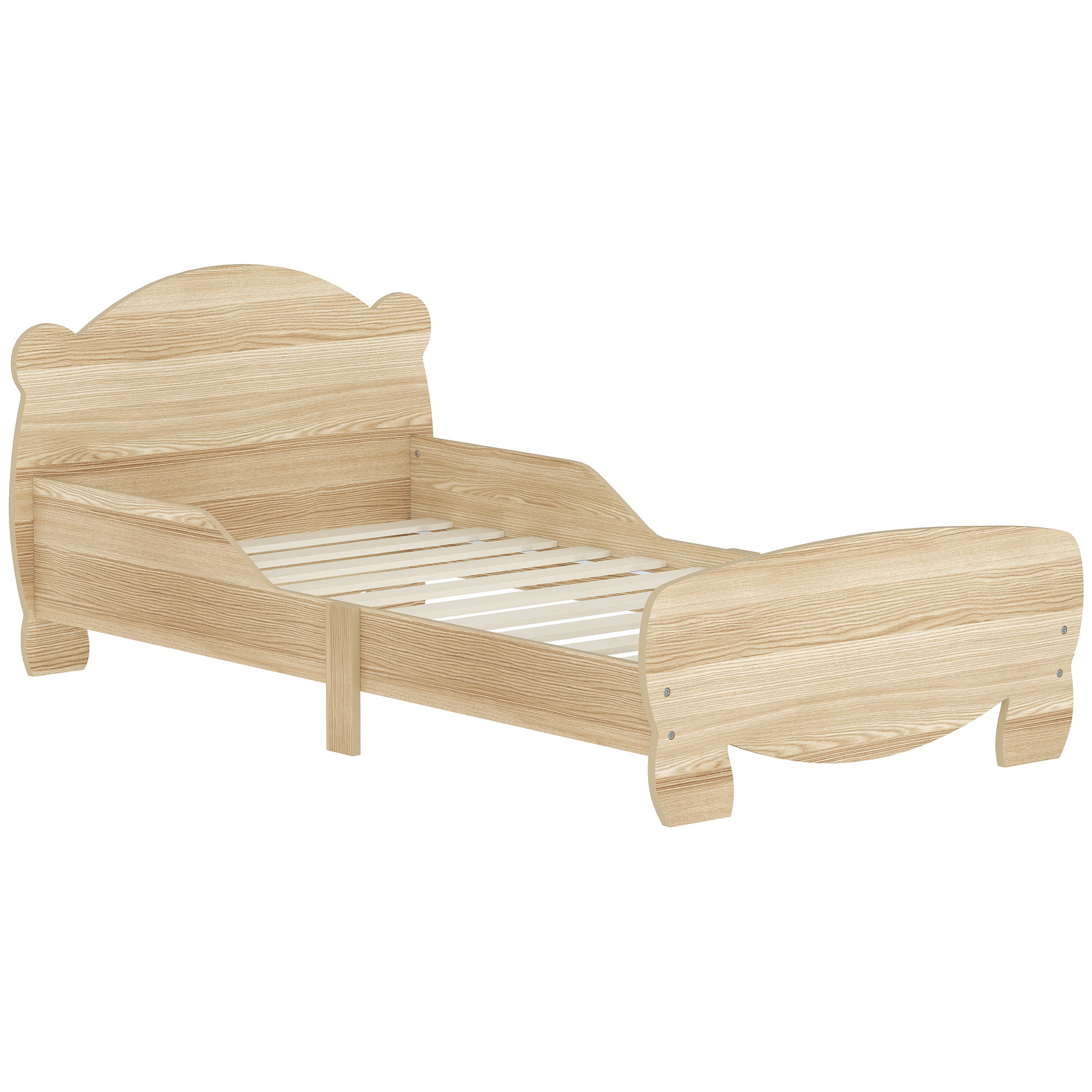 Cama para Niños AIYAPLAY MDF Madera Natural 143.5x80x55 cm | Leroy Merlin