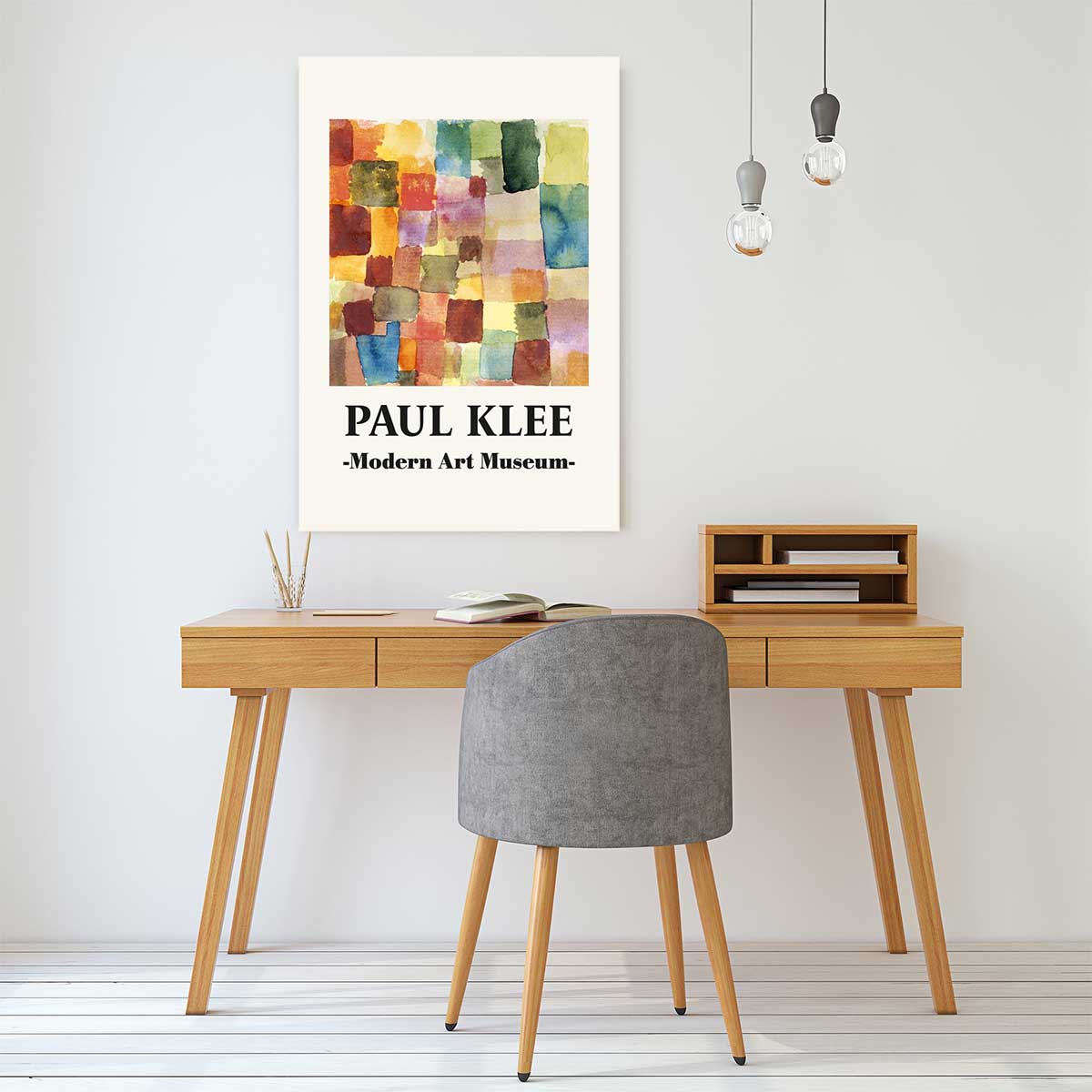 Tableau de paul klee modern art museum - 40x60cm | Leroy Merlin