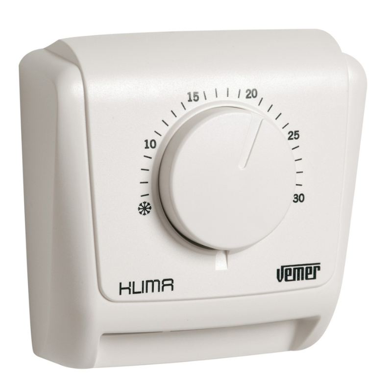Vemer Klima 2 termostato de pared mecánico con membrana de gas | Leroy ...