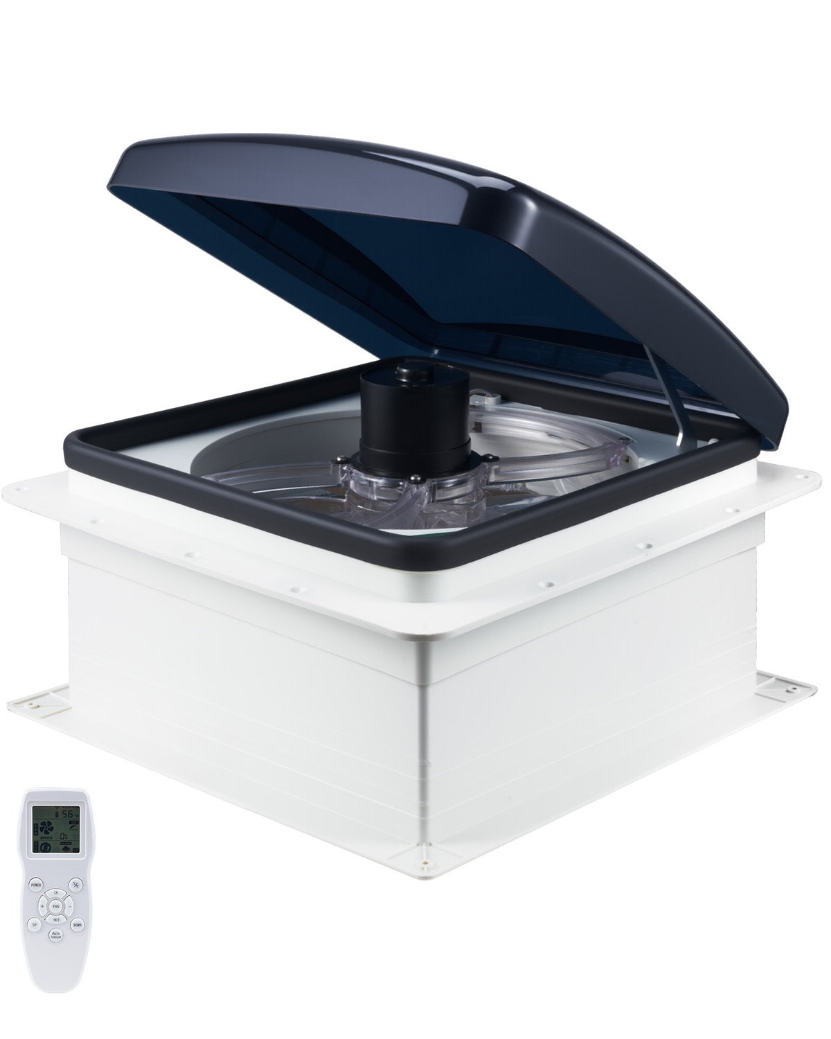 VEVOR Ventilador Techo para Caravana, 10 Velocidades 12V, Control ...