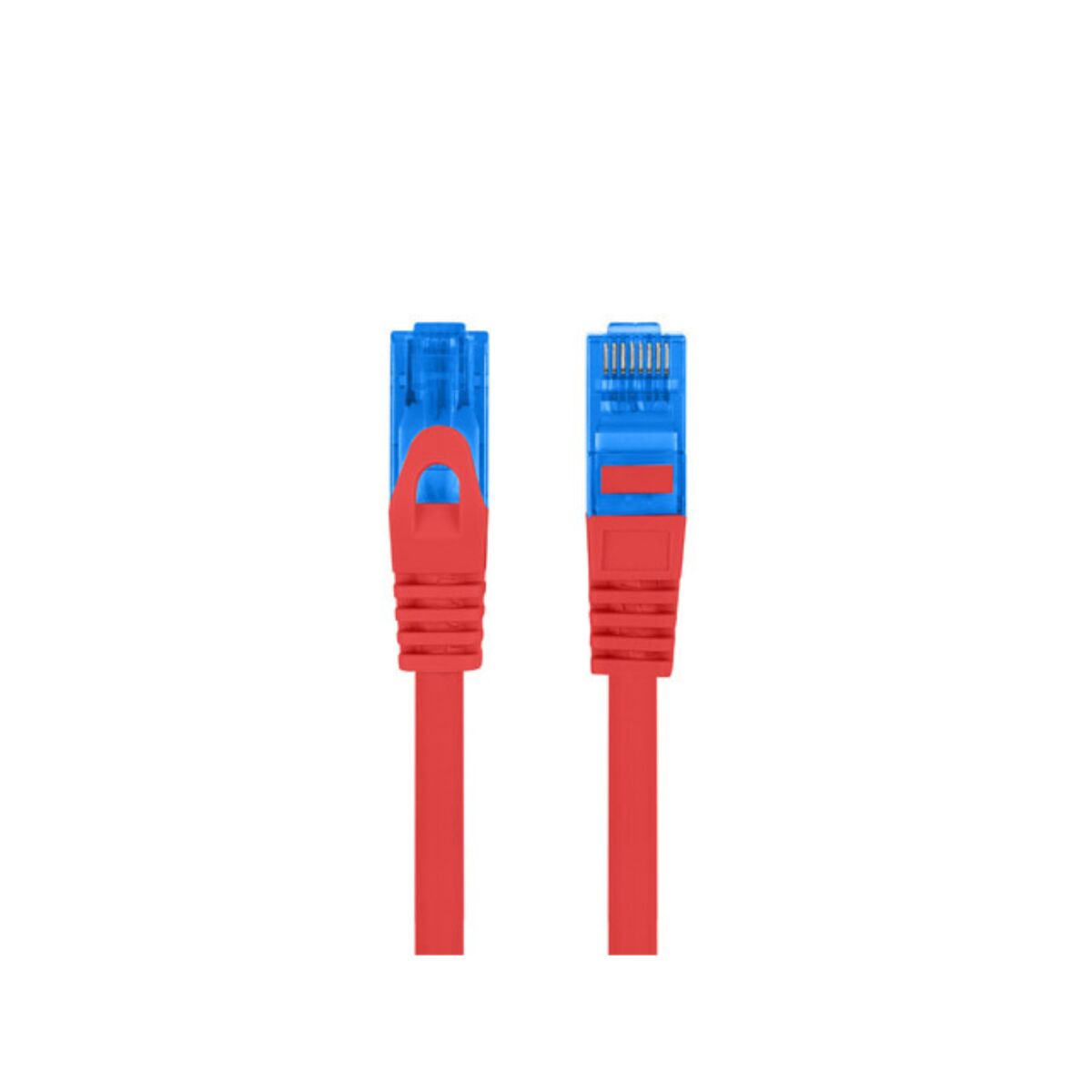 Cable de Red Rígido UTP Categoría 6 Lanberg PCF6A-10CC-0200-R 2 m Rojo ...