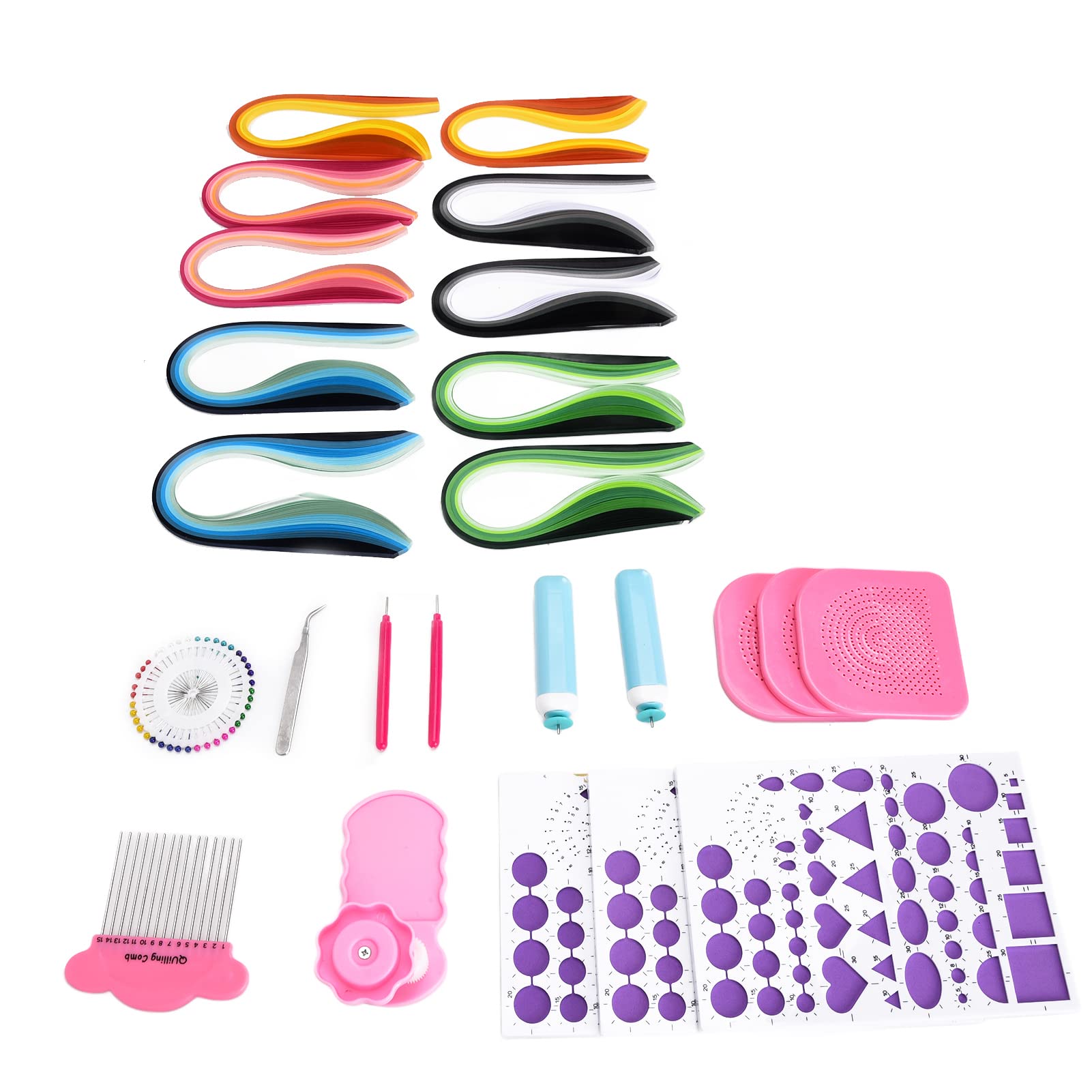 Kits de quilling en papier Kits de fabrication de cartes de quilling ...