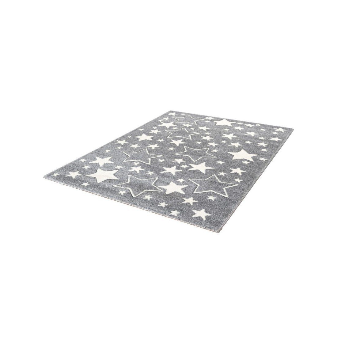 Alfombra infantil 230x160cm, diseño A923O color gris - Confort y ...