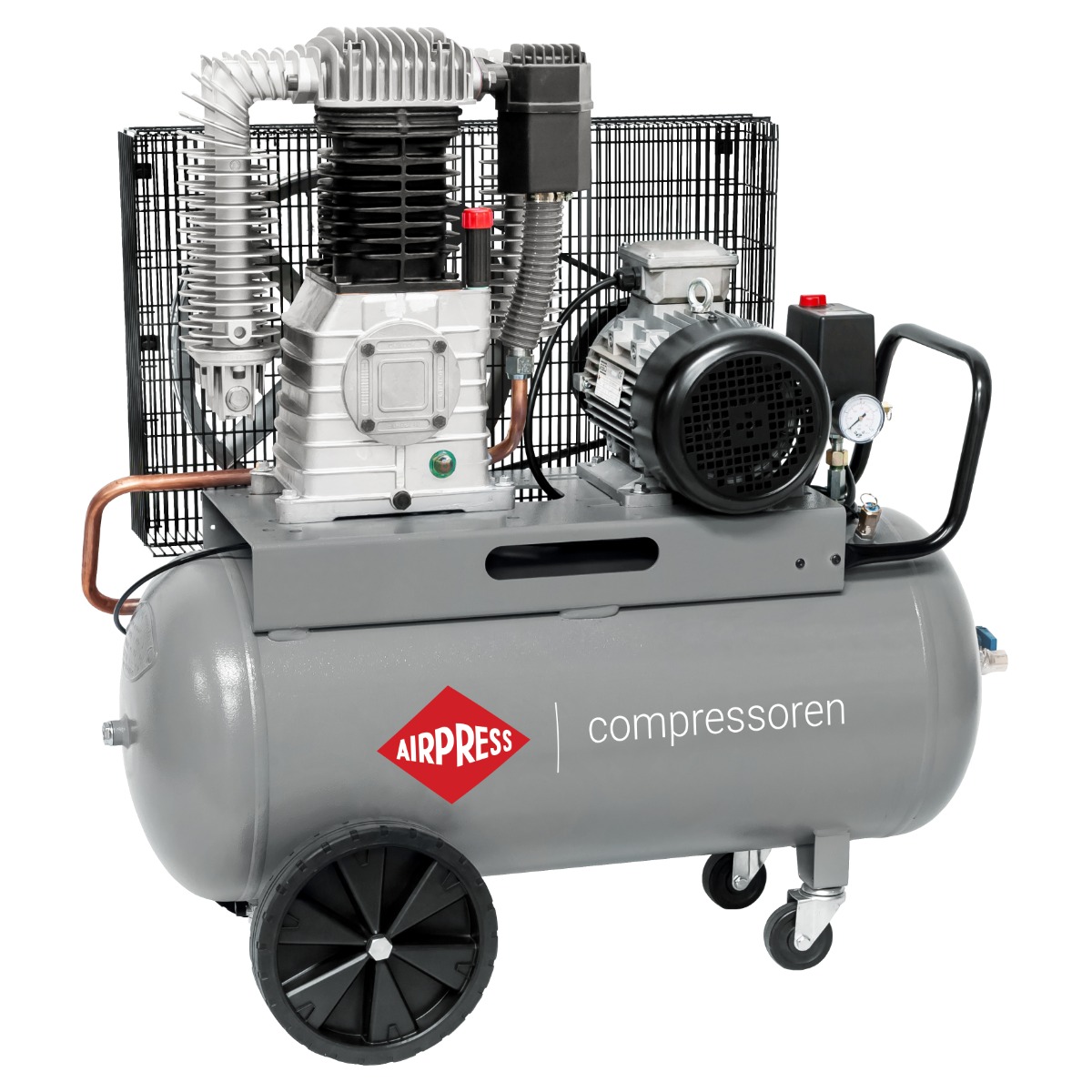 Compresseur HK 1000-90 Pro 11 bars K30 7,5 CV/5,5 kW 610,4 l/min 90 L ...