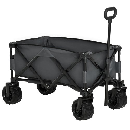 Chariot à main pliable Chariot de jardin 360° avec poignée télescopique ...
