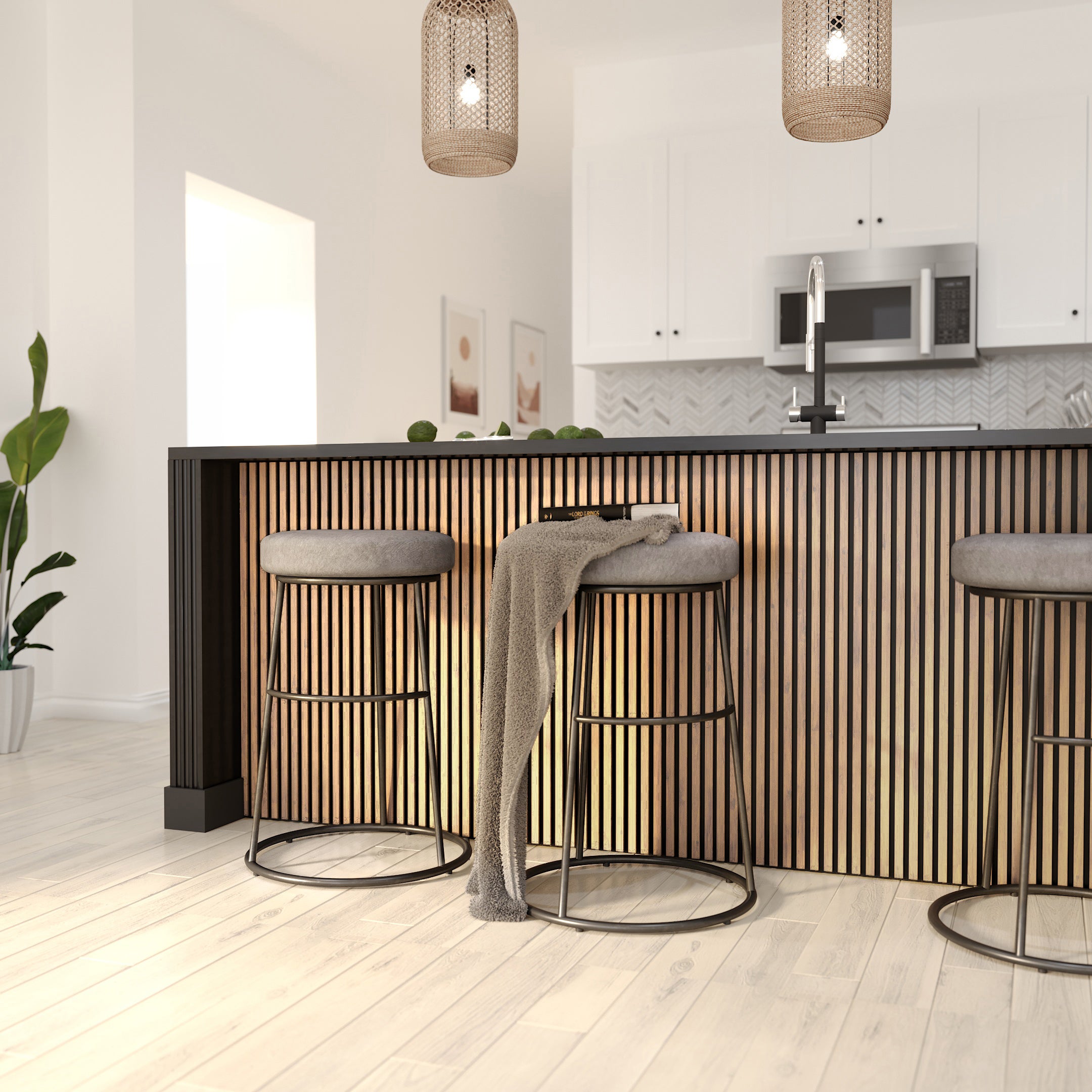 Panneau Tasseau Acoustique en Bois - Bois de Bouleau Massif - 700x400mm ...