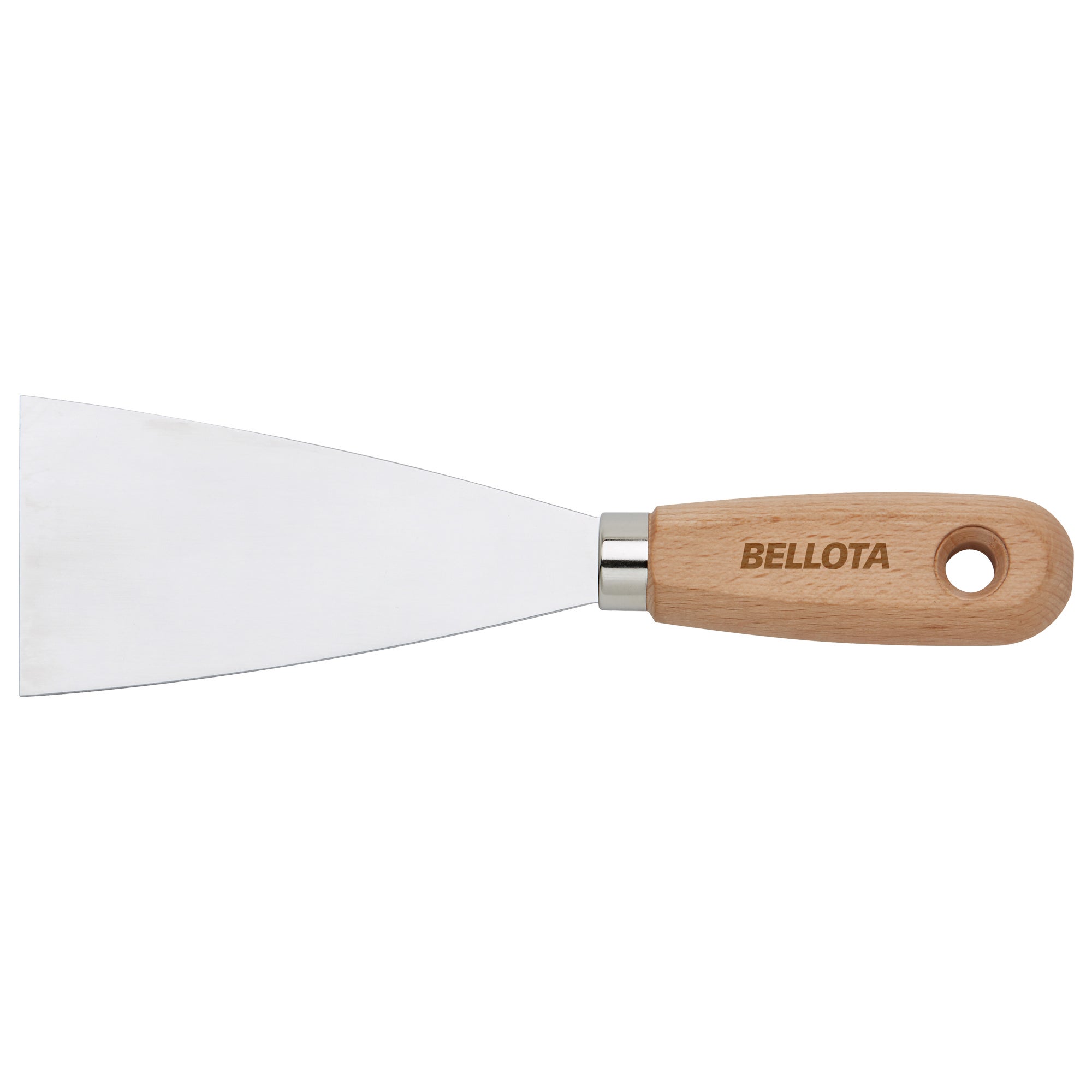 Bellota Spatola in acciaio inossidabile manico legno 40mm | Leroy Merlin
