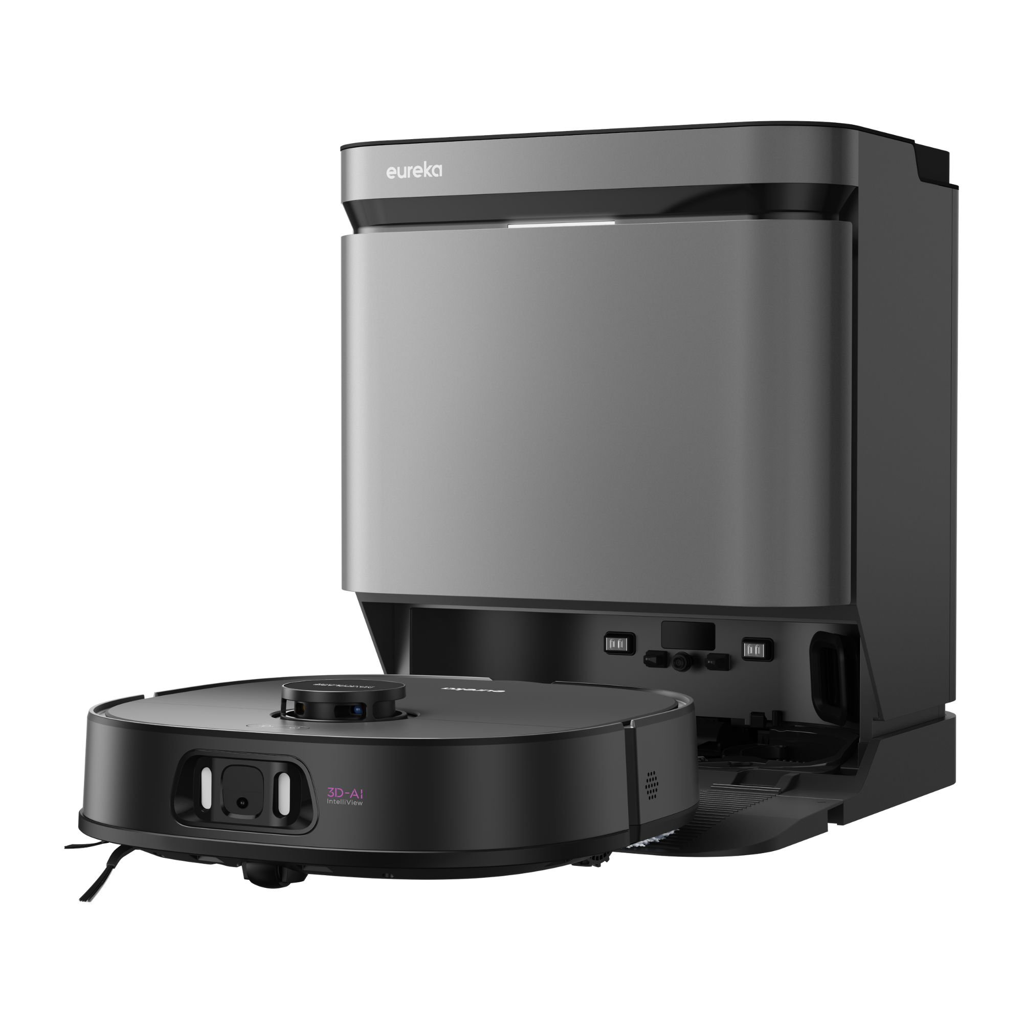 Aspirateur Robot laveur - EUREKA - J15 Pro Ultra - 16 200 Pa - Eau chaude 75 °C - Moppe ...