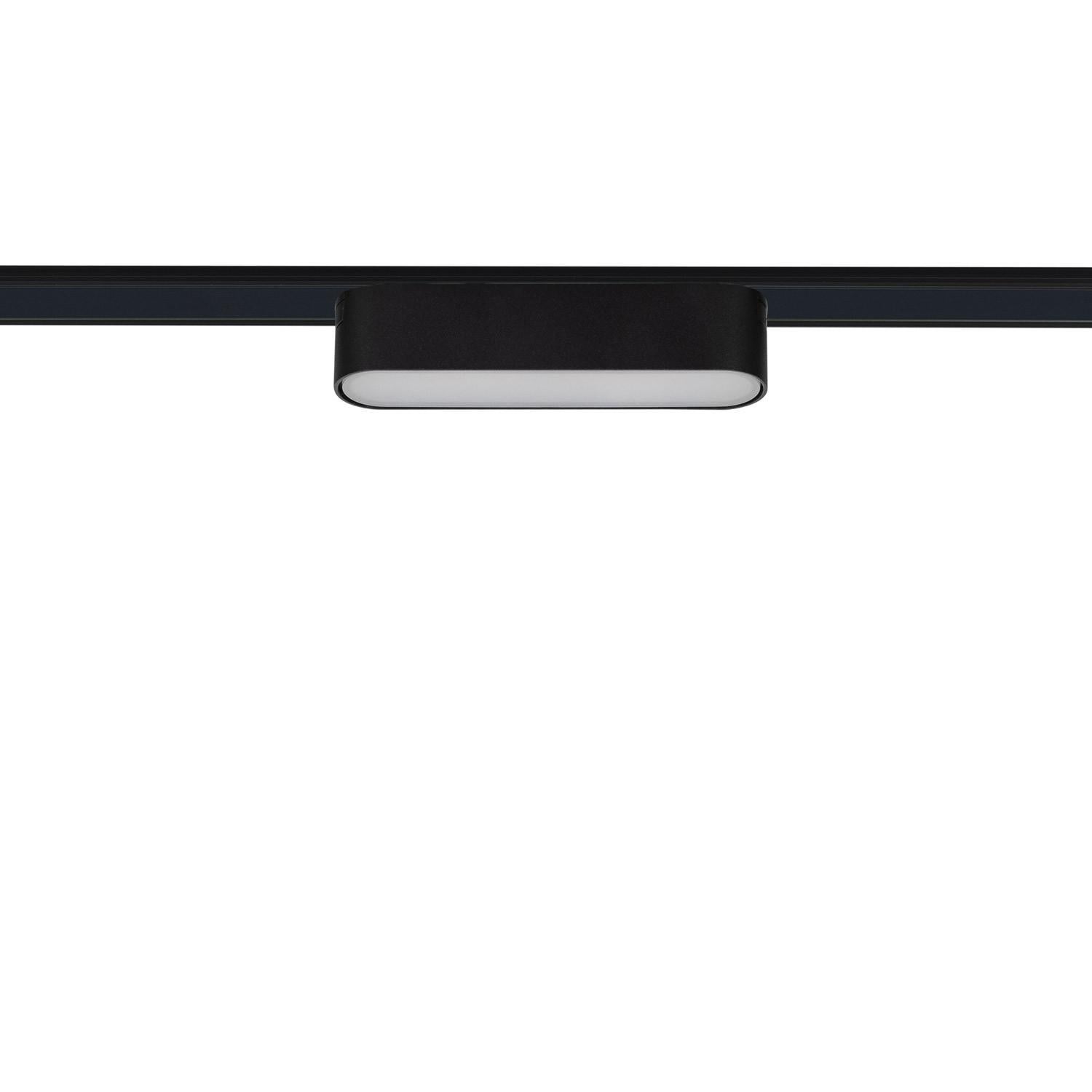 Foco Carril Lineal LED Magnético 25mm SuperSlim 6W 48V Negro 120mm ...