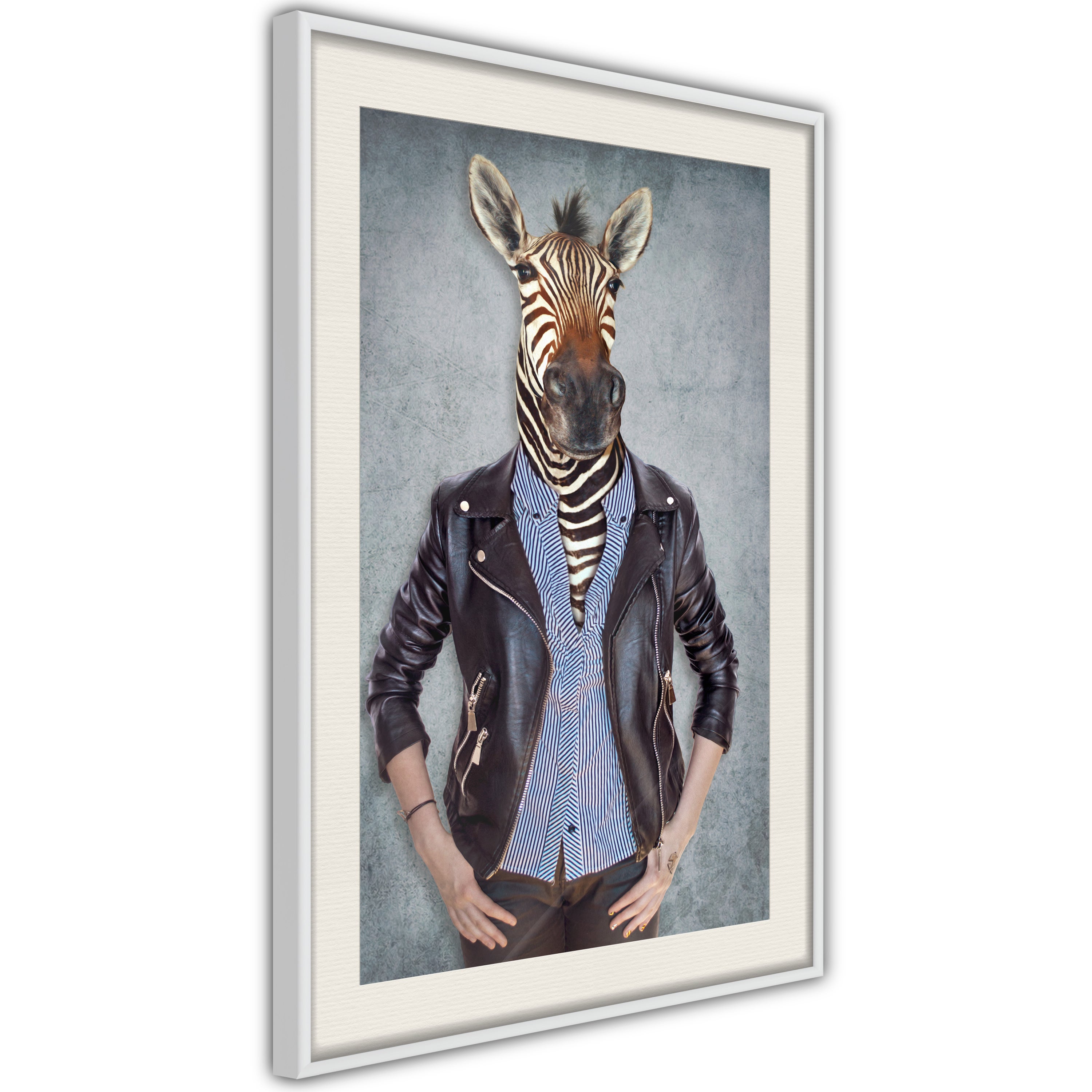 Poster et affiche - Animal Alter Ego: Zebra 20x30 cm | Leroy Merlin