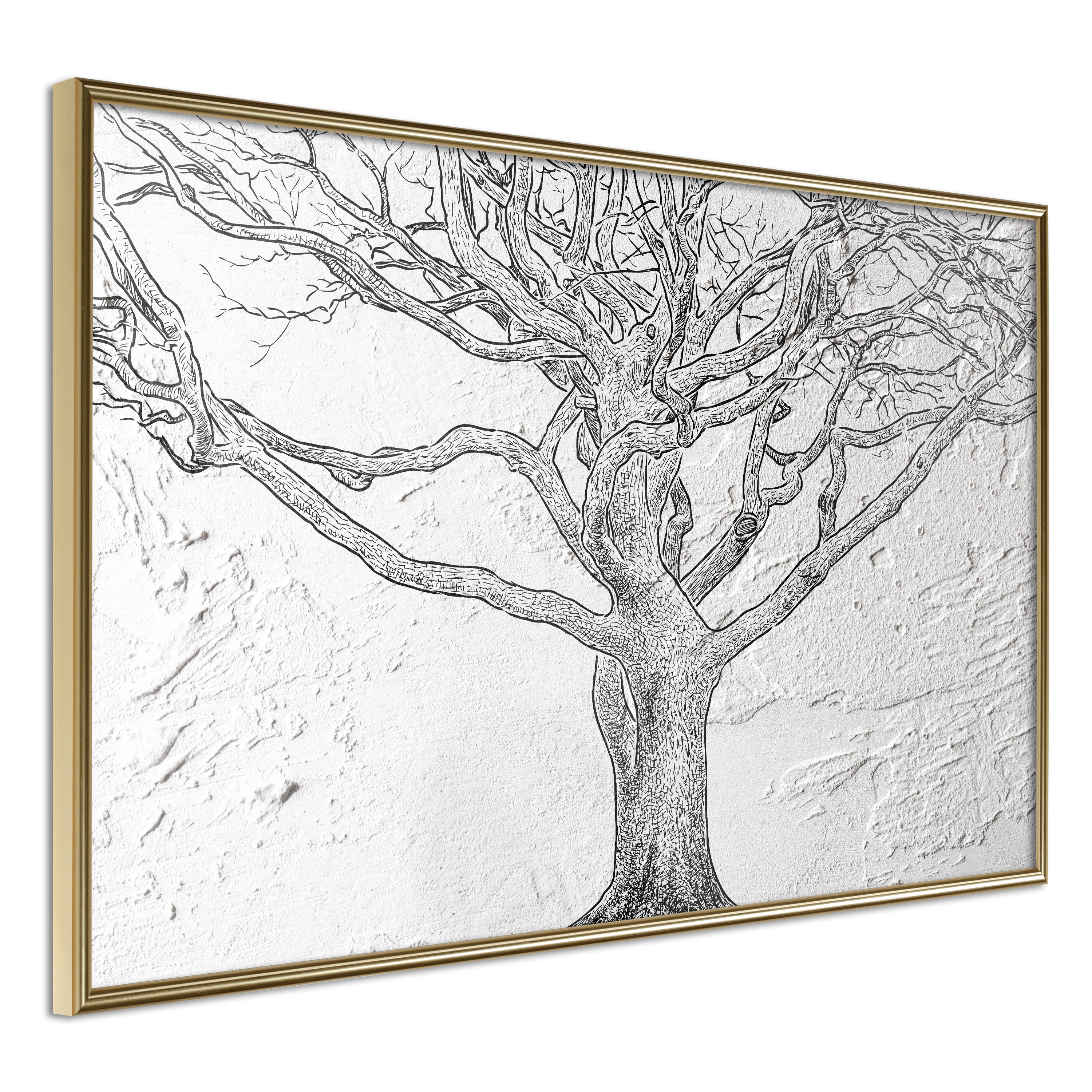 Poster et affiche - Tangled Branches - 90x60 | Leroy Merlin