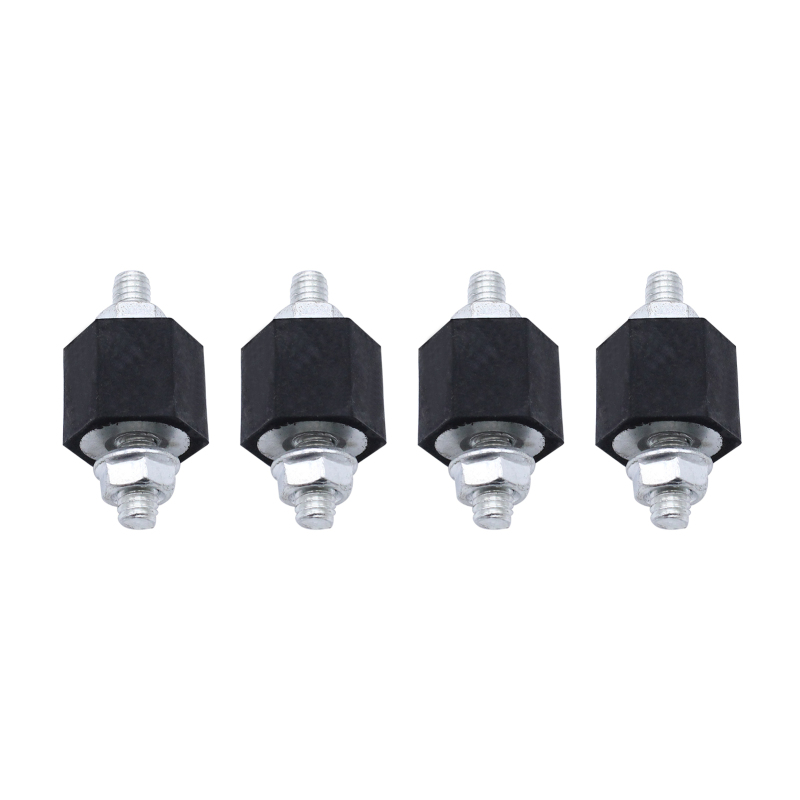 Bloc en caoutchouc pour support d'intercooler avec écrous, 4 pièces ...