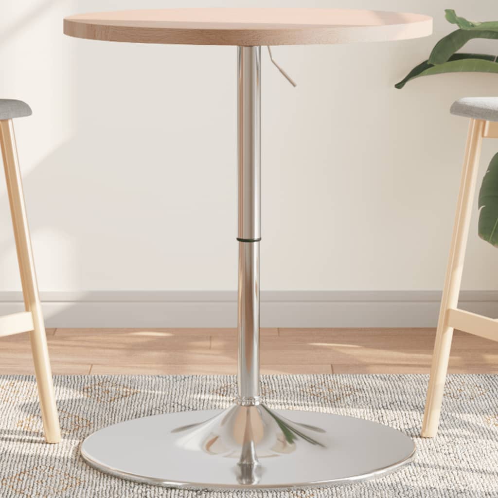Table de bar ?60x90,5 cm bois massif de chêne | Leroy Merlin