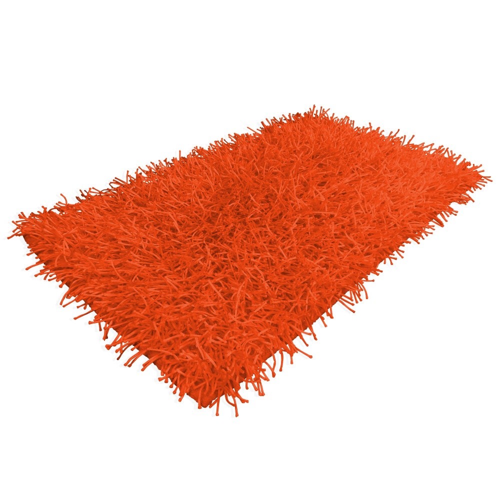 SHAGGY TAPIS, ORANGE MODERNE, TOUTES LES TAILLES Cm. 160x230 | Leroy Merlin