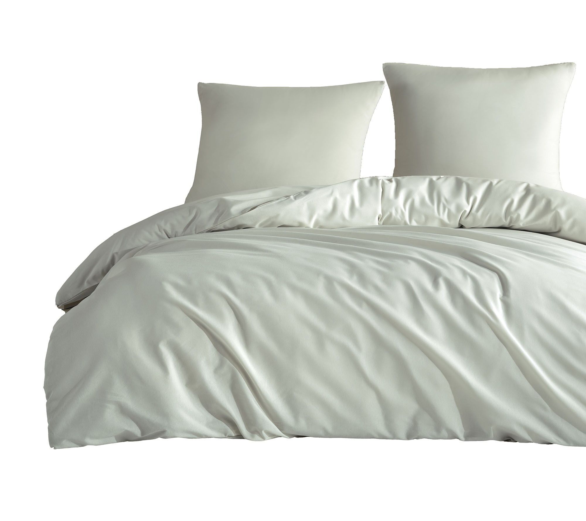 Parure de lit Uni Vert - 140x200cm | Leroy Merlin