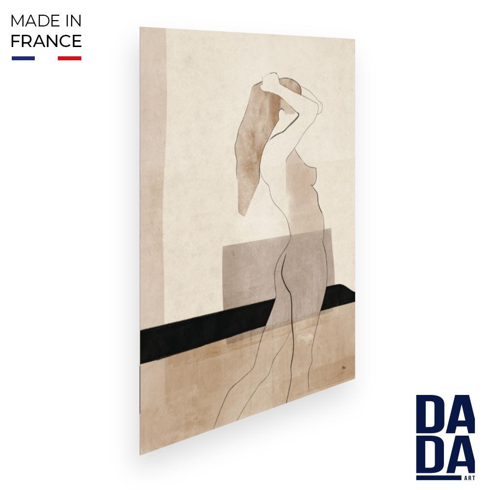 Affiche Élégance Minimaliste 60x80cm Fabriqué En France Dada Art