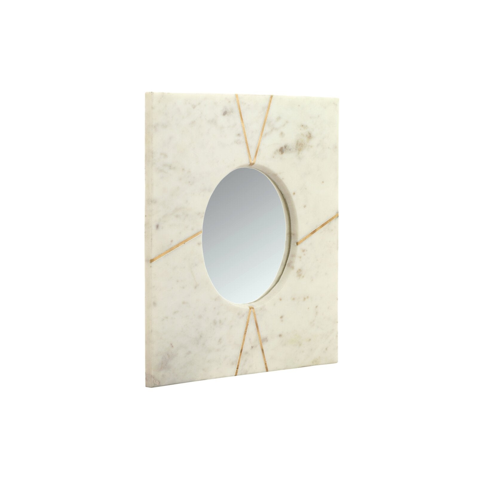 Miroir mural dexter 225 41 x 41 x 2 cm Blanc | Leroy Merlin