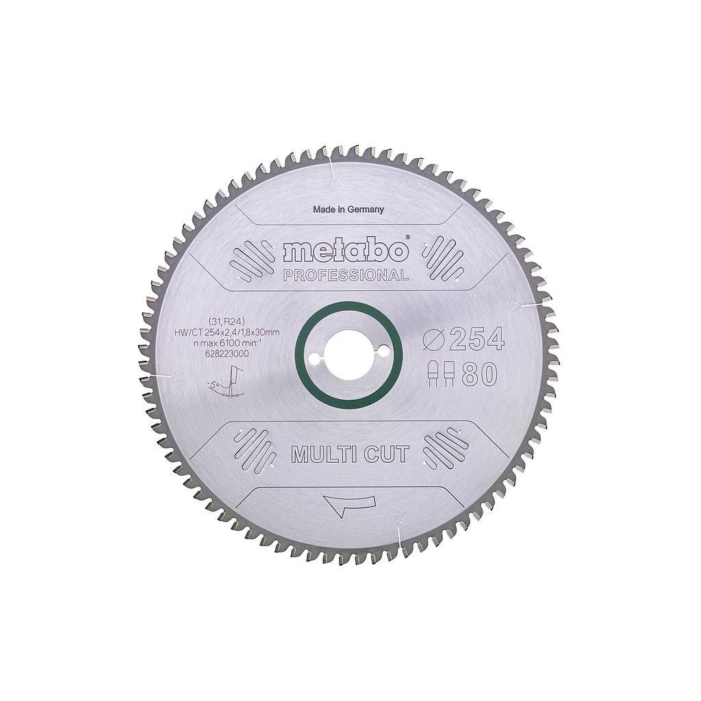 Metabo 628083000 Hoja sierra Metal duro HW CT Precision Cut 216x30 mm ...