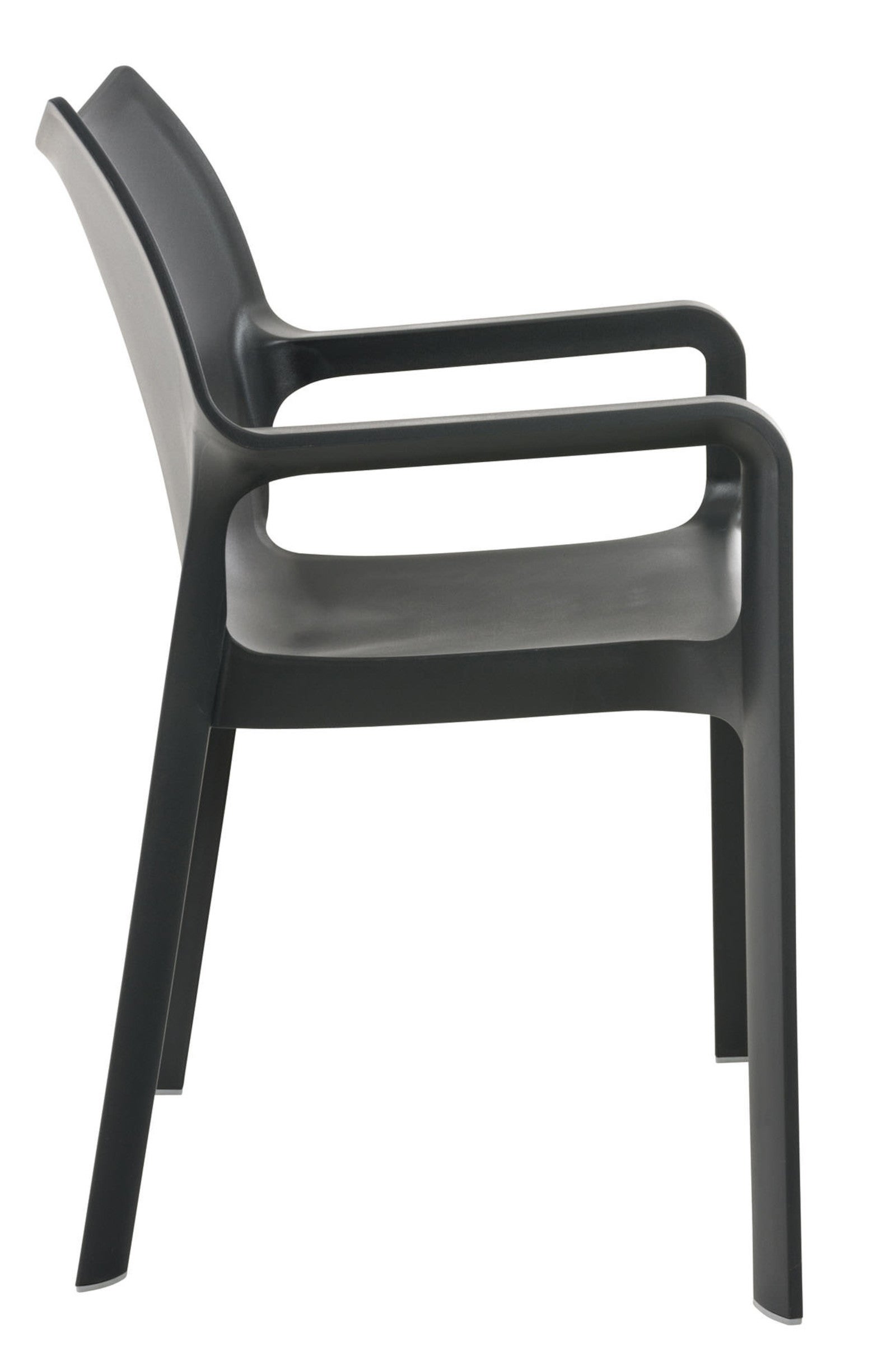 Juego de 4 sillas Diva gris oscuro. | Leroy Merlin