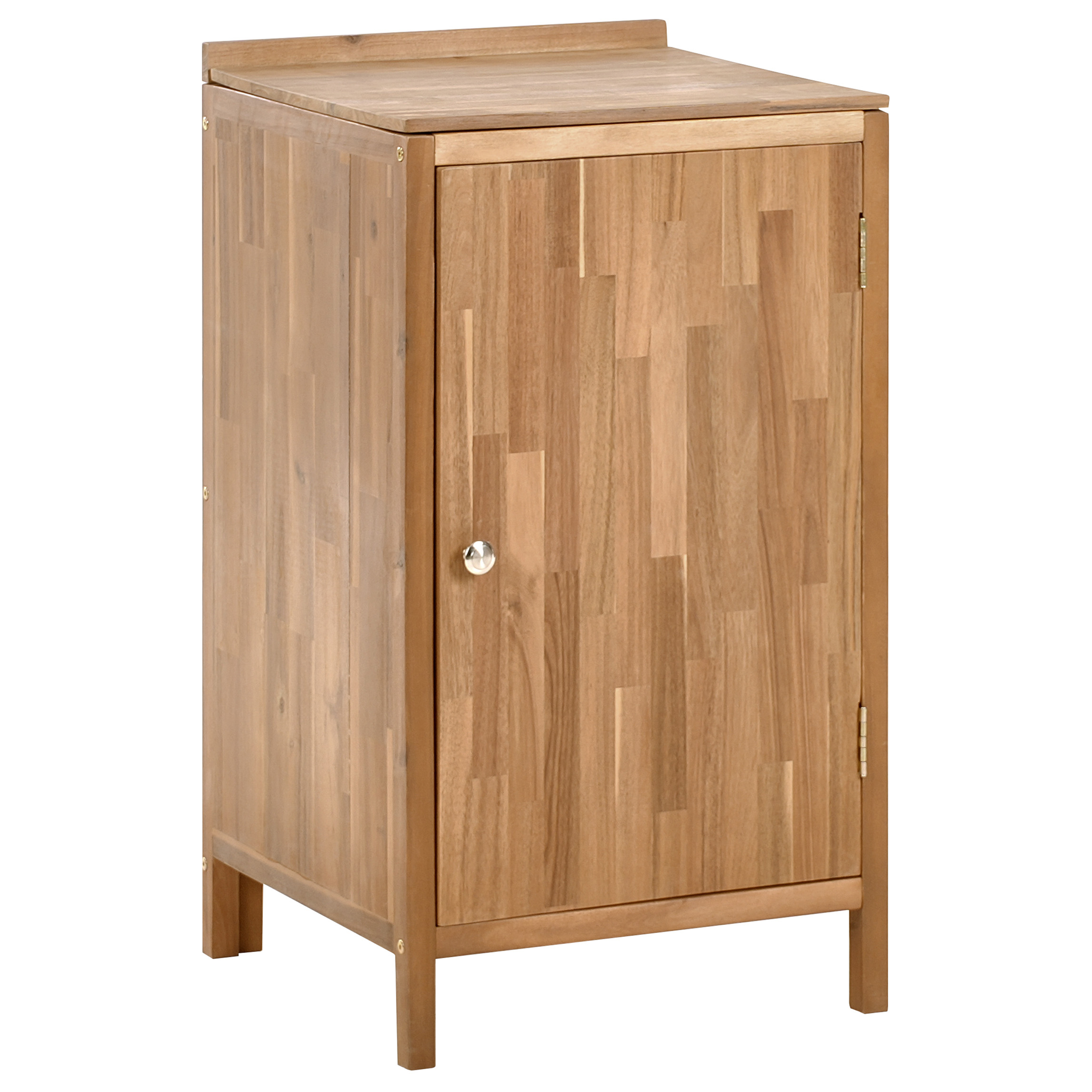 Meuble de cuisine d'extérieur VENOSA Acacia Marron | Leroy Merlin