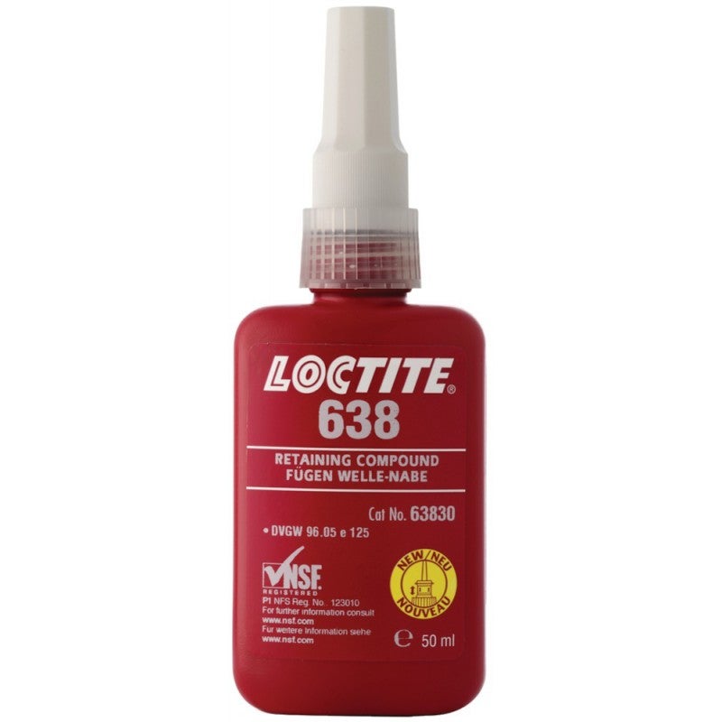 LOCTITE 638 50mL produit de fixation polyvalent vert résistance haute ...
