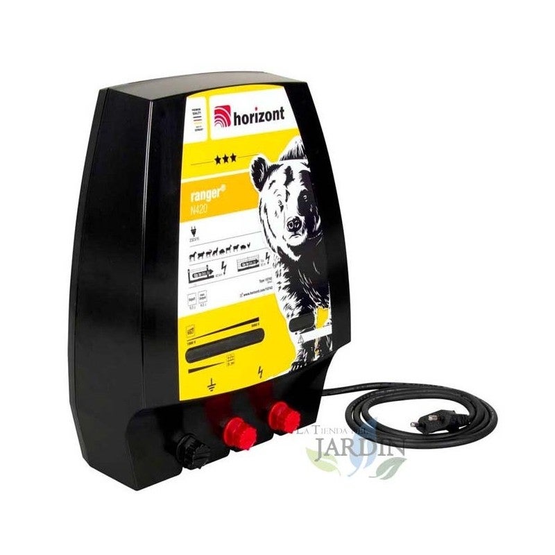 Pastor eléctrico 230V con 3 conexiones para ganado, caballos y otros ...