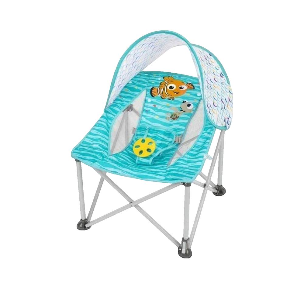 DISNEY BABY NEMO Pop 'N Chill Bouncer Plegable, Sombrilla SPF 50+ y ...