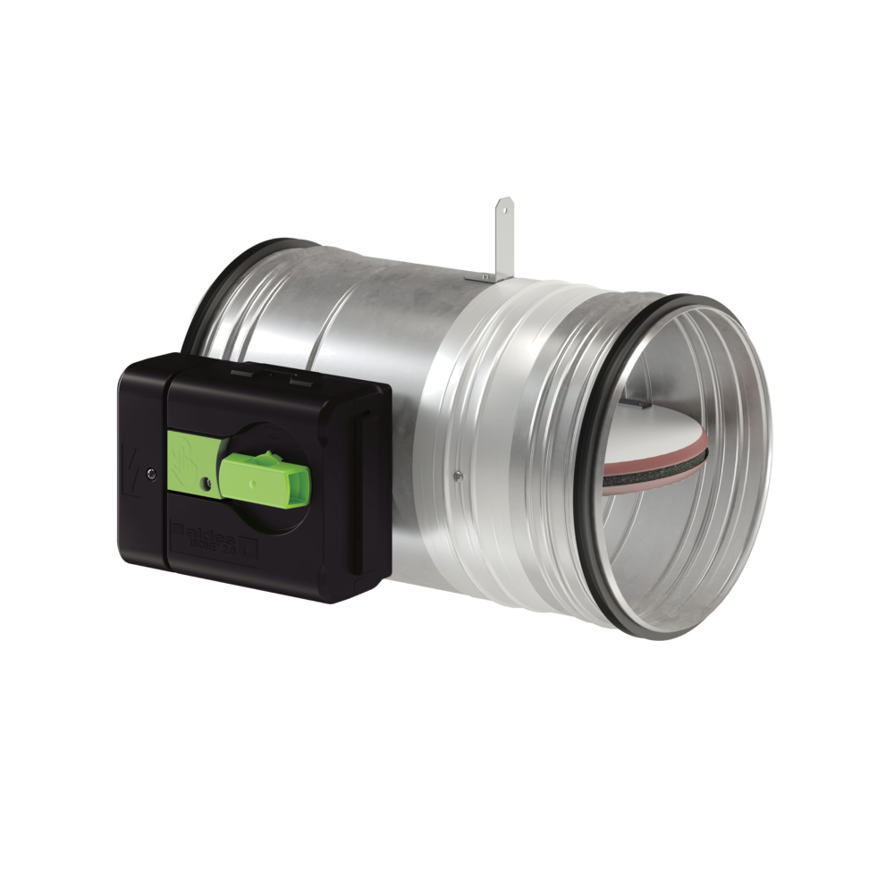Clapet coupe-feu circulaire ISONE®2.1 D160 mm avec FTE 70CC + FDCU1 ...